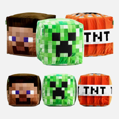 Minecraft Ottoman Set 001 - 3D Model by sta_84