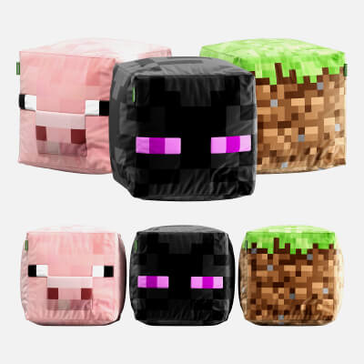 Minecraft Ottoman Set 002 - 3D Model by sta_84