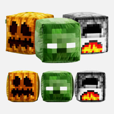 Minecraft Ottoman Set 004 - 3D Model by sta_84