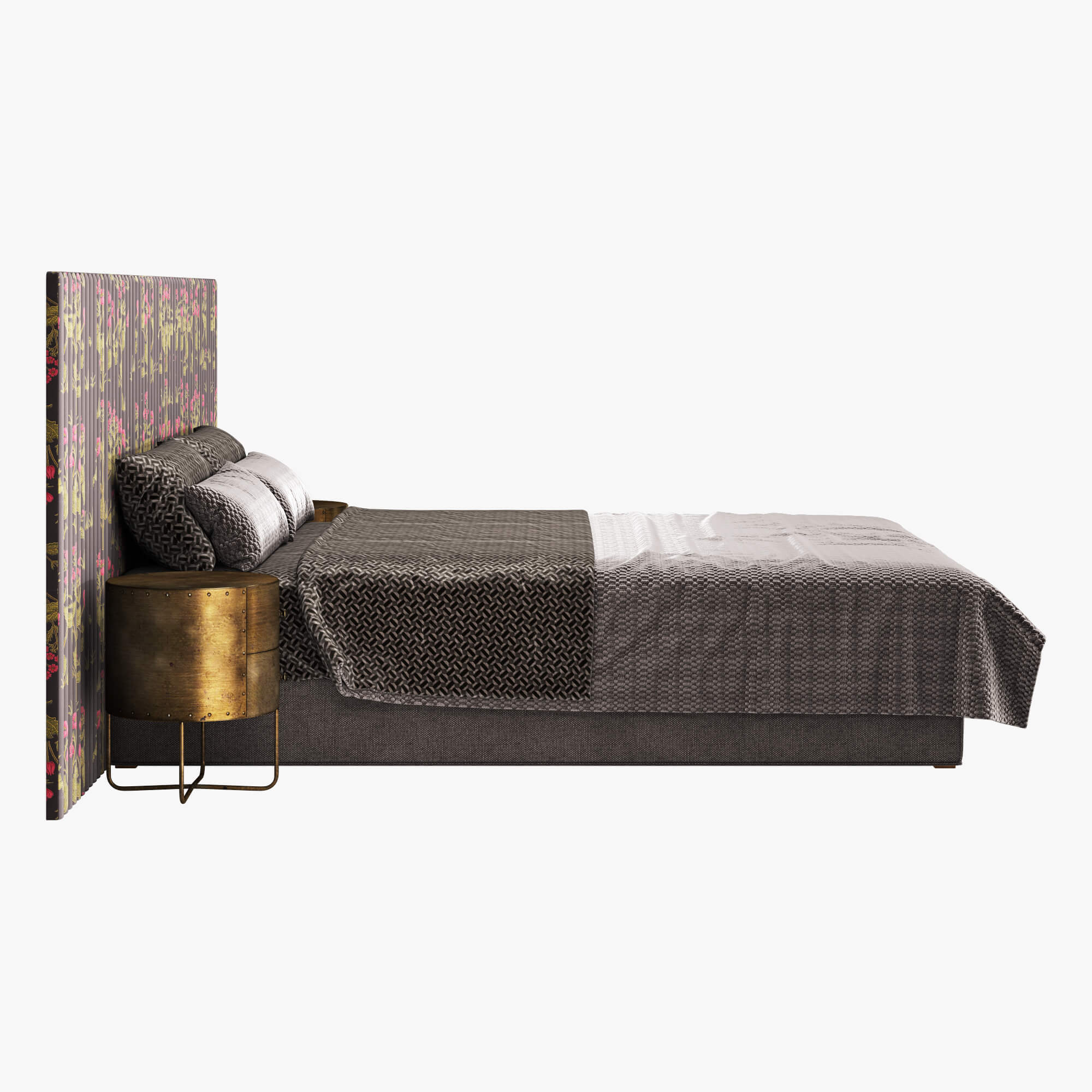 Modern Bed 001 - 3D Model by sta_84