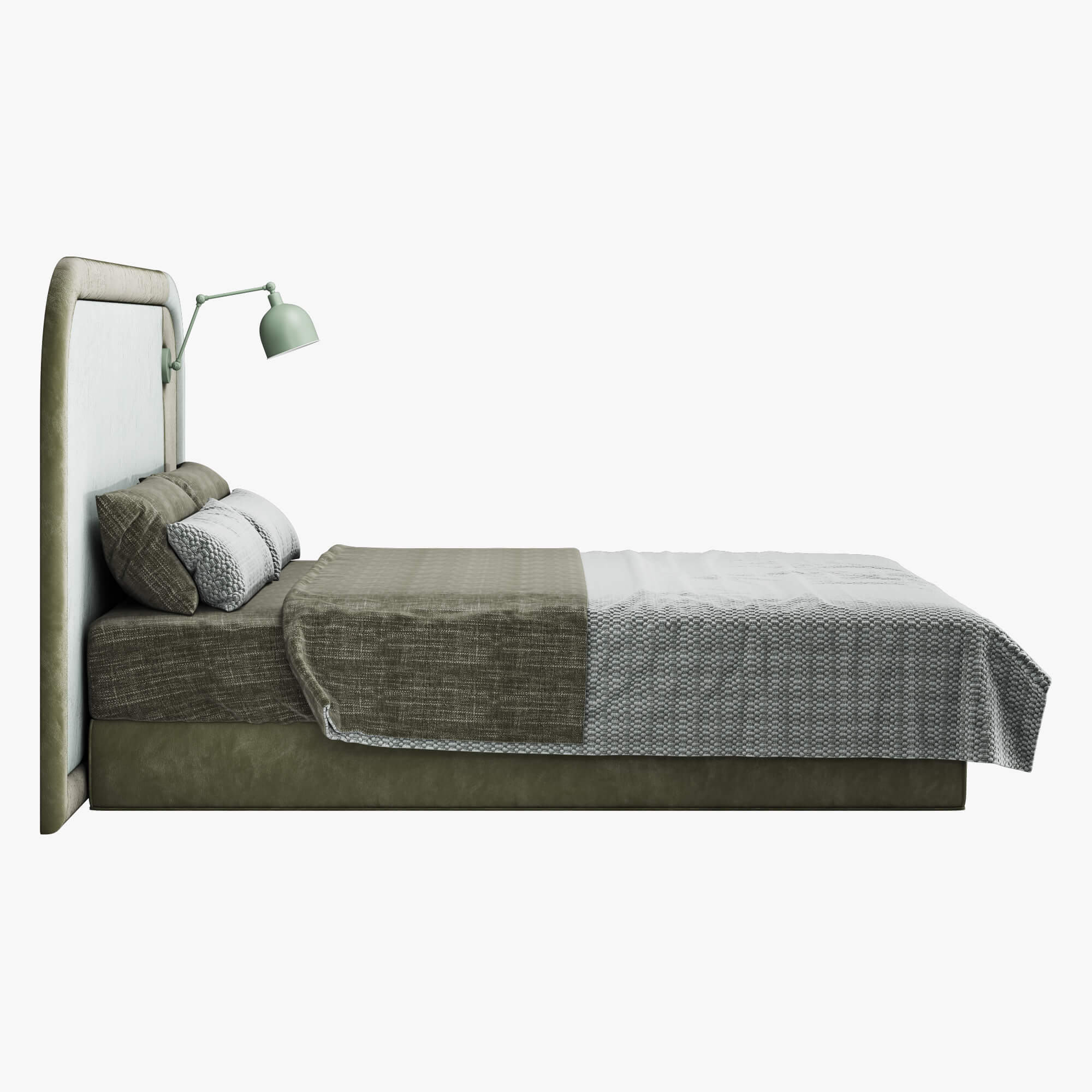 Modern Bed 002 - 3D Model by sta_84