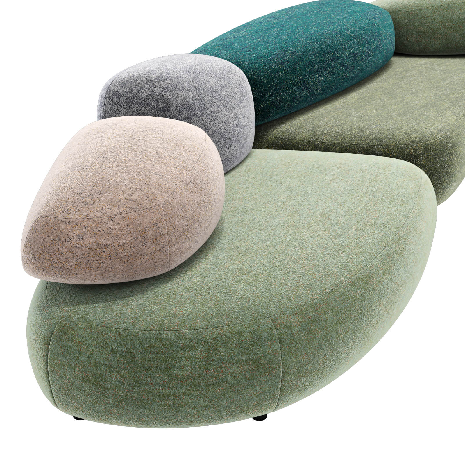 Moroso Pebble System Set 002 - 3D Model by sta_84