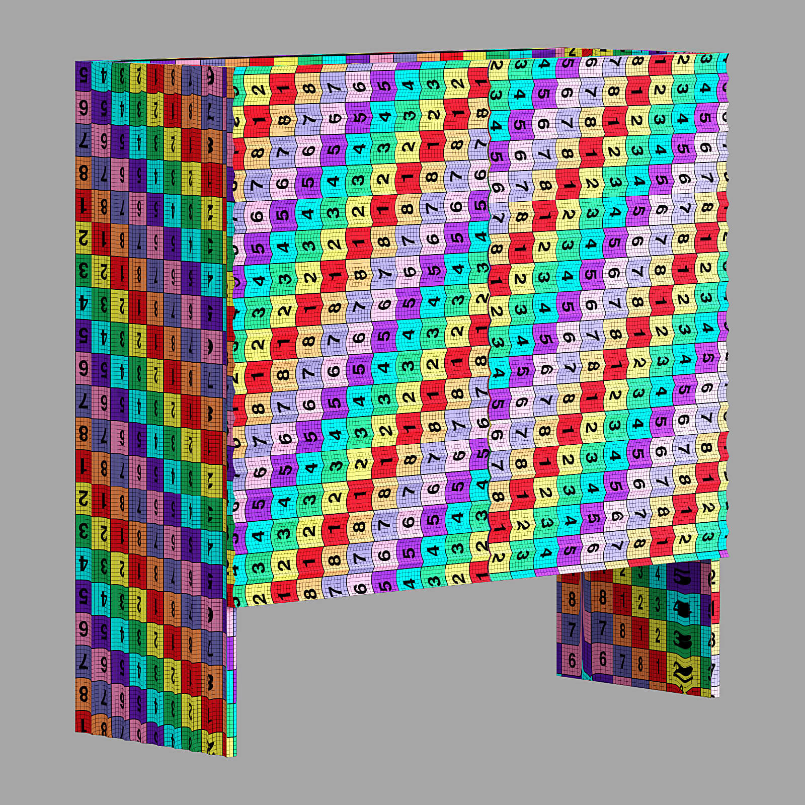 Moroso Rows Cabinet - 3D Model by sta_84