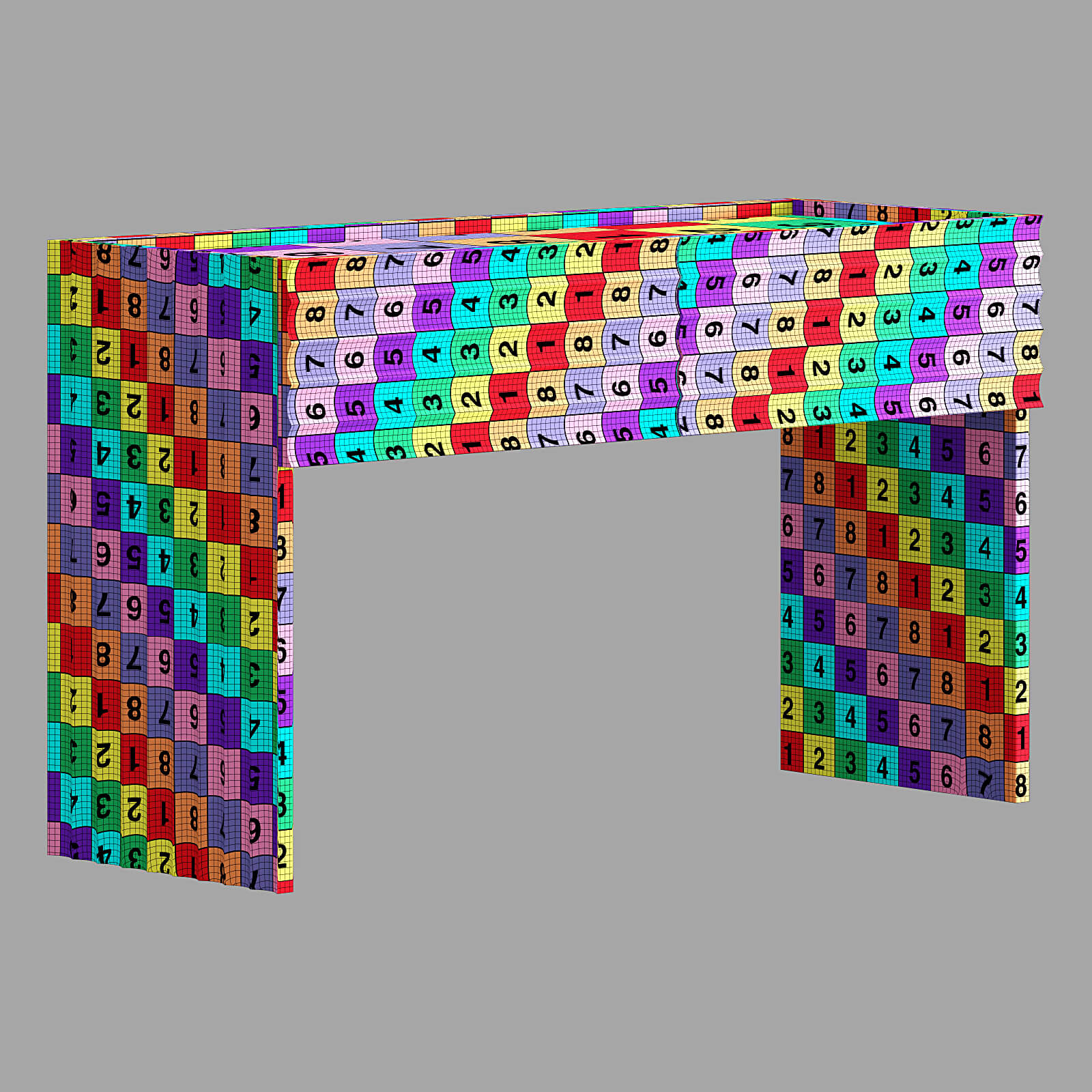 Moroso Rows Console - 3D Model by sta_84