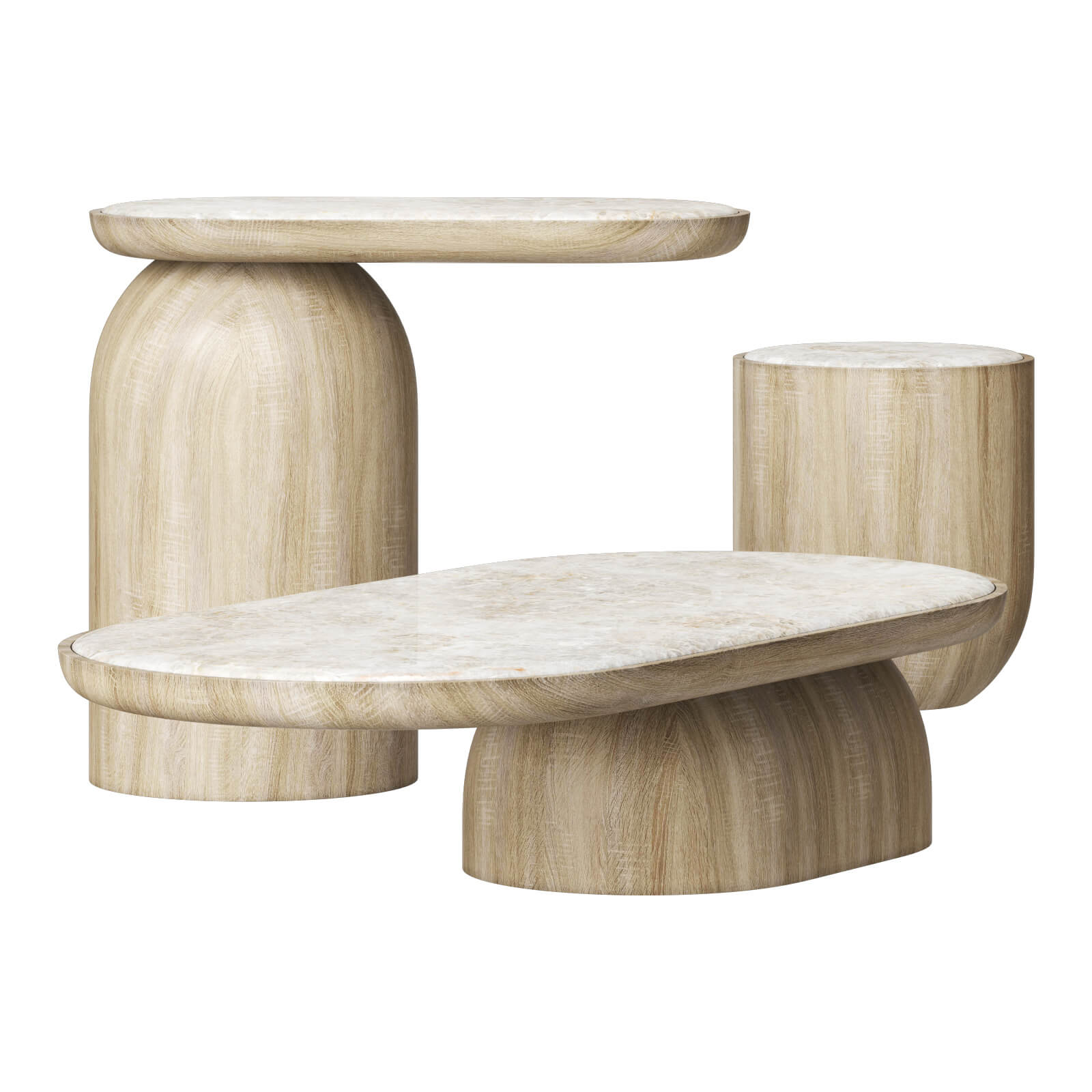 Mozea Quartam Coffee Table - 3D Model by sta_84