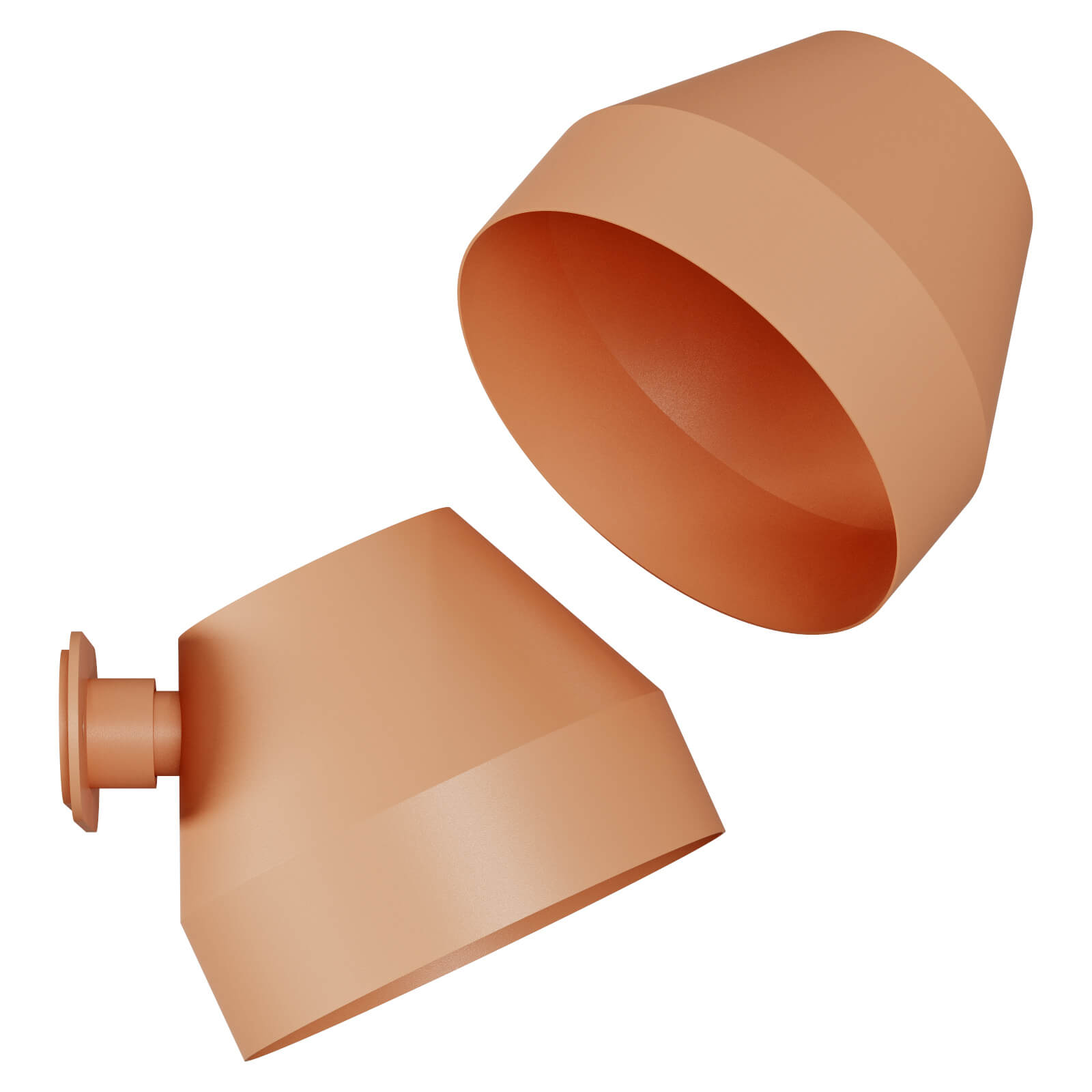 Pluskouple Cap Wall Lamp - 3D Model by sta_84