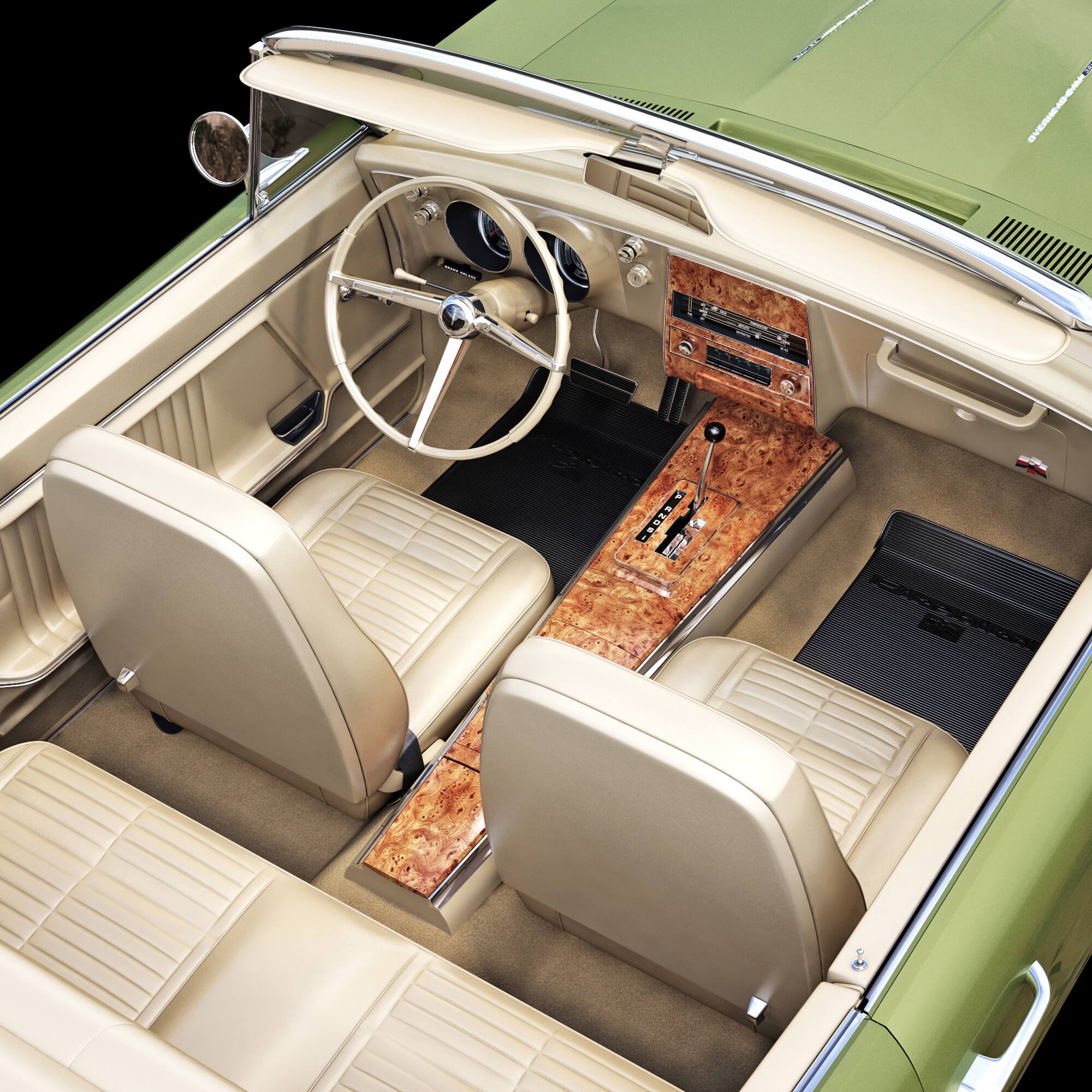 Pontiac Firebird 1967 Convertible - 3D Model by sta_84