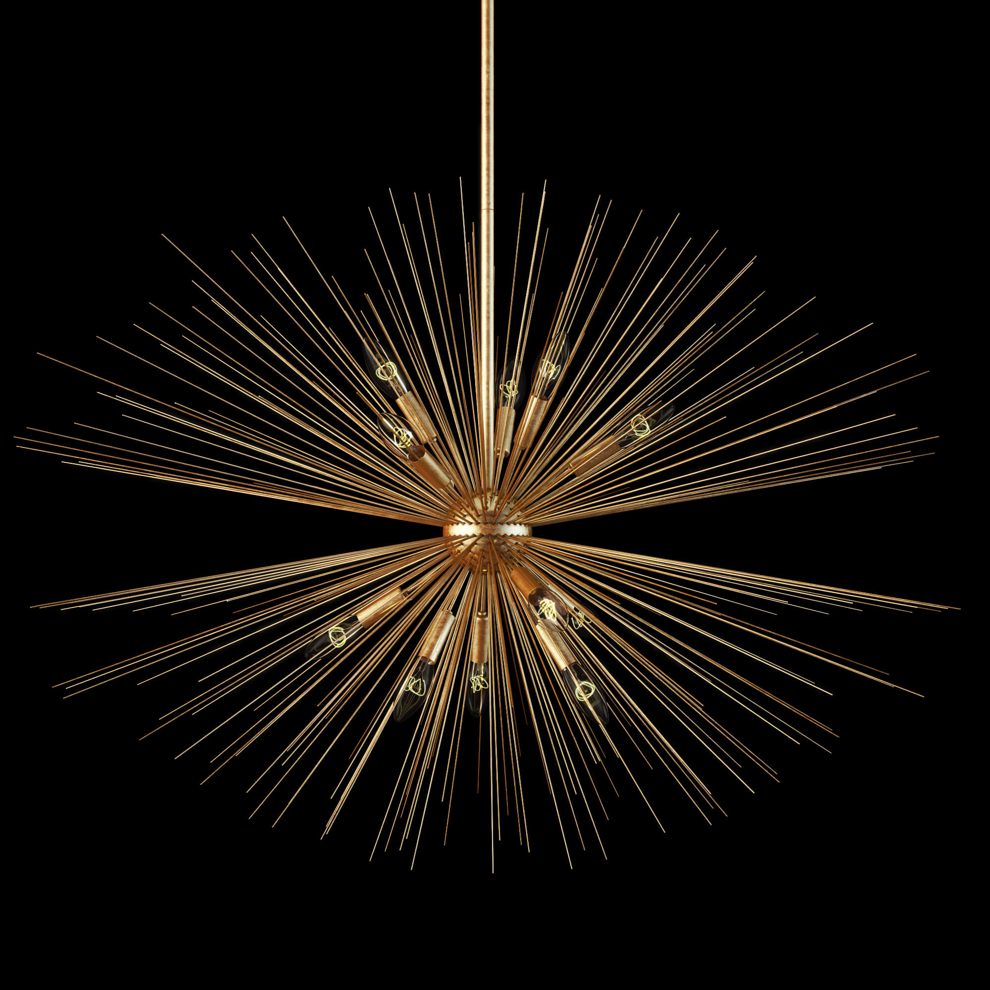 Pottery Barn Explosion Chandelier - 3D Model by sta_84