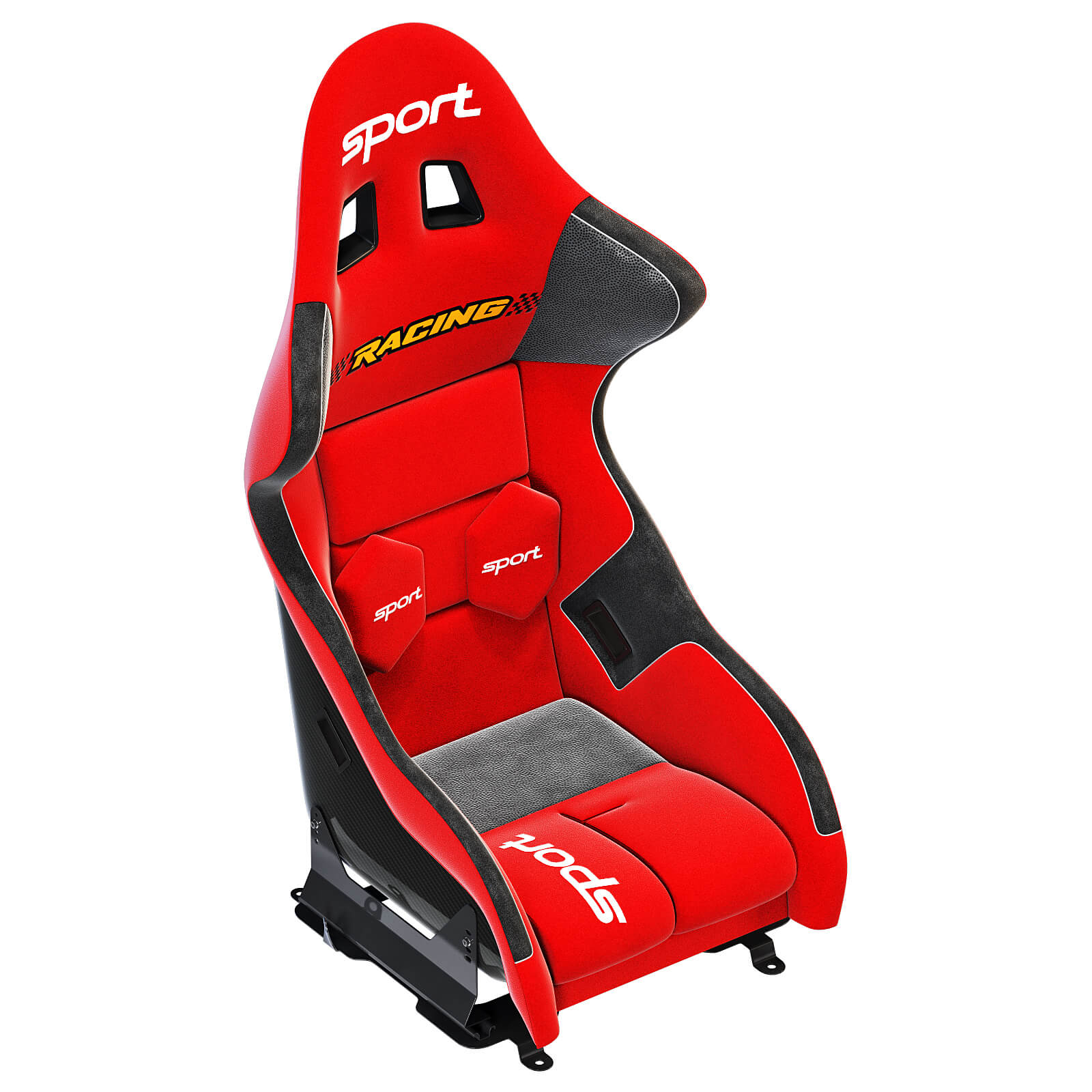 Racing Sport Seat - 3D Model by sta_84