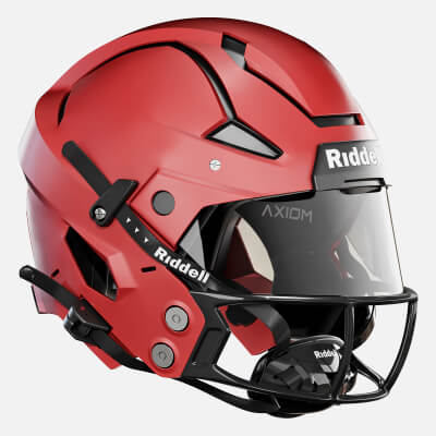 Riddell Axiom Helmet 3D Model by sta_84