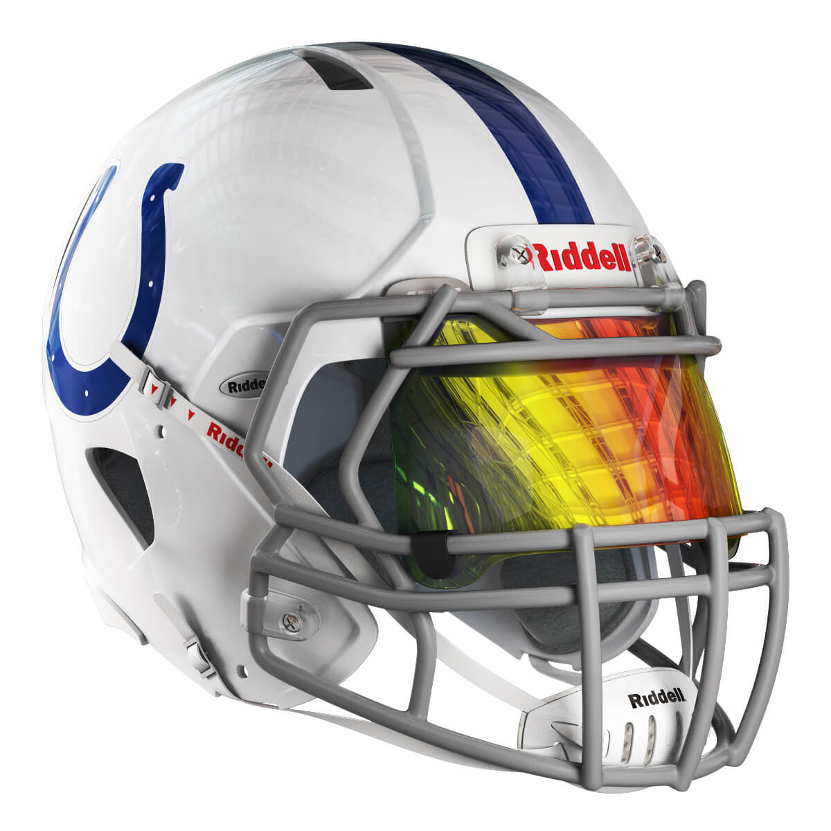 Riddell Speed Helmet Indianapolis Colts - 3D Model by sta_84