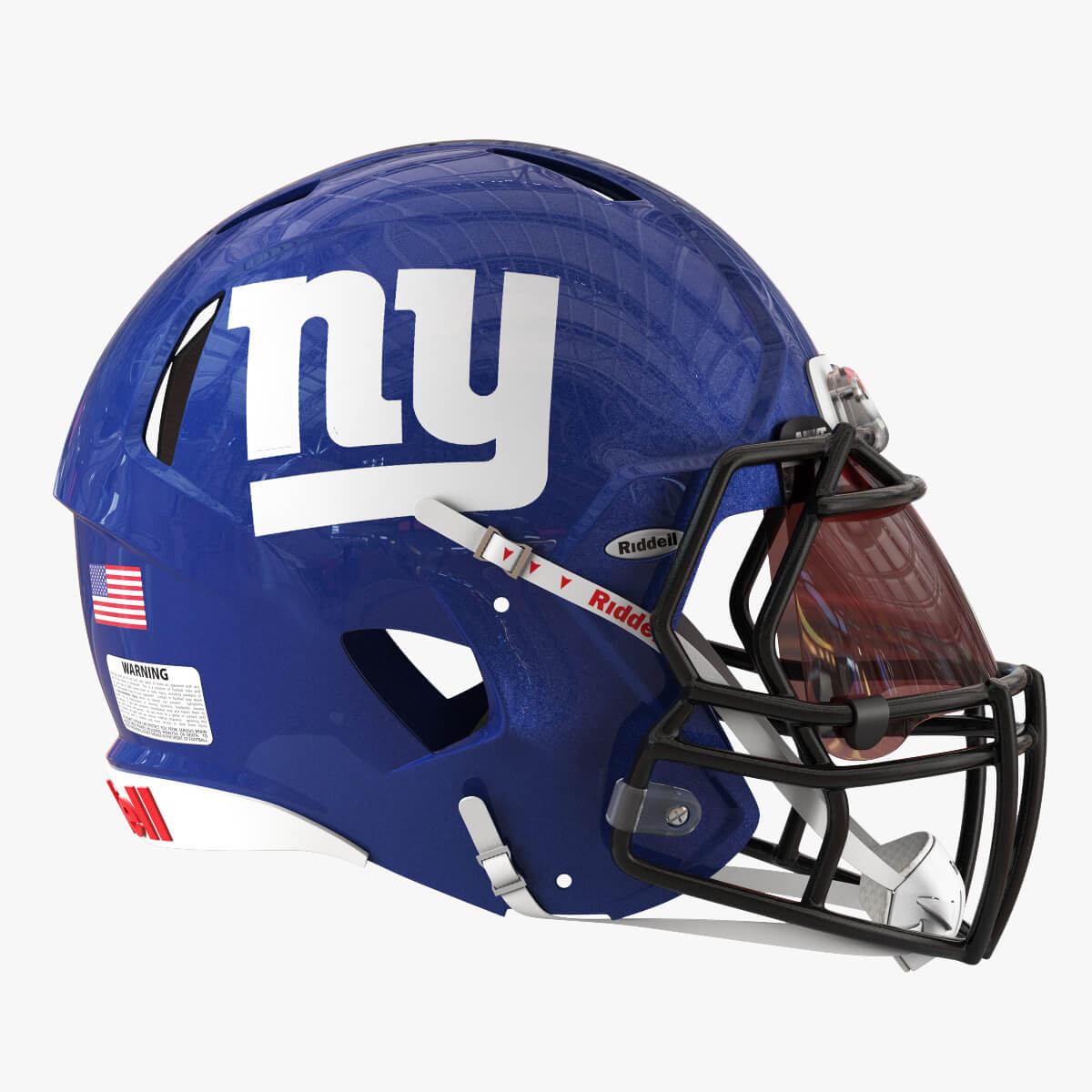 Riddell Speed Helmet New York Giants - 3D Model by sta_84