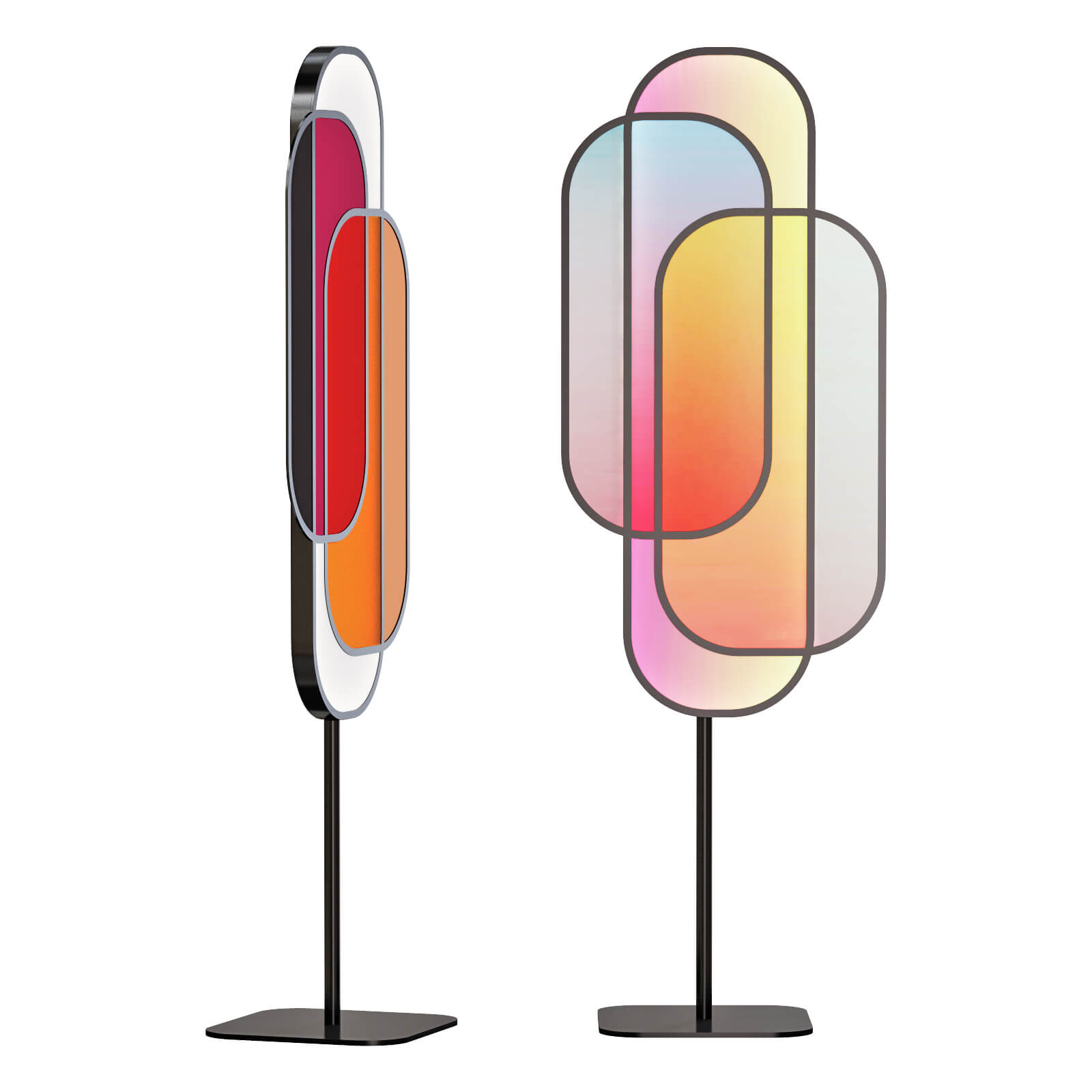 Roche Bobois Chroma Floor Lamp - 3D Model by sta_84