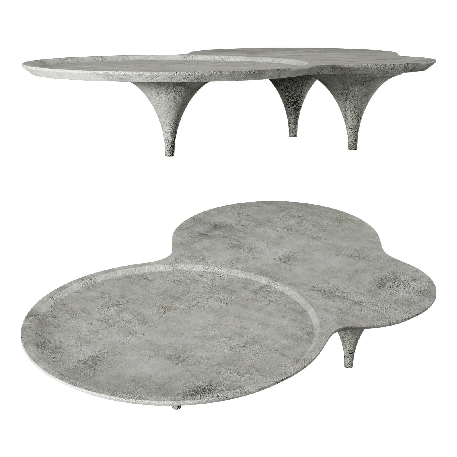Roche Bobois Drop Cocktail Table - 3D Model by sta_84