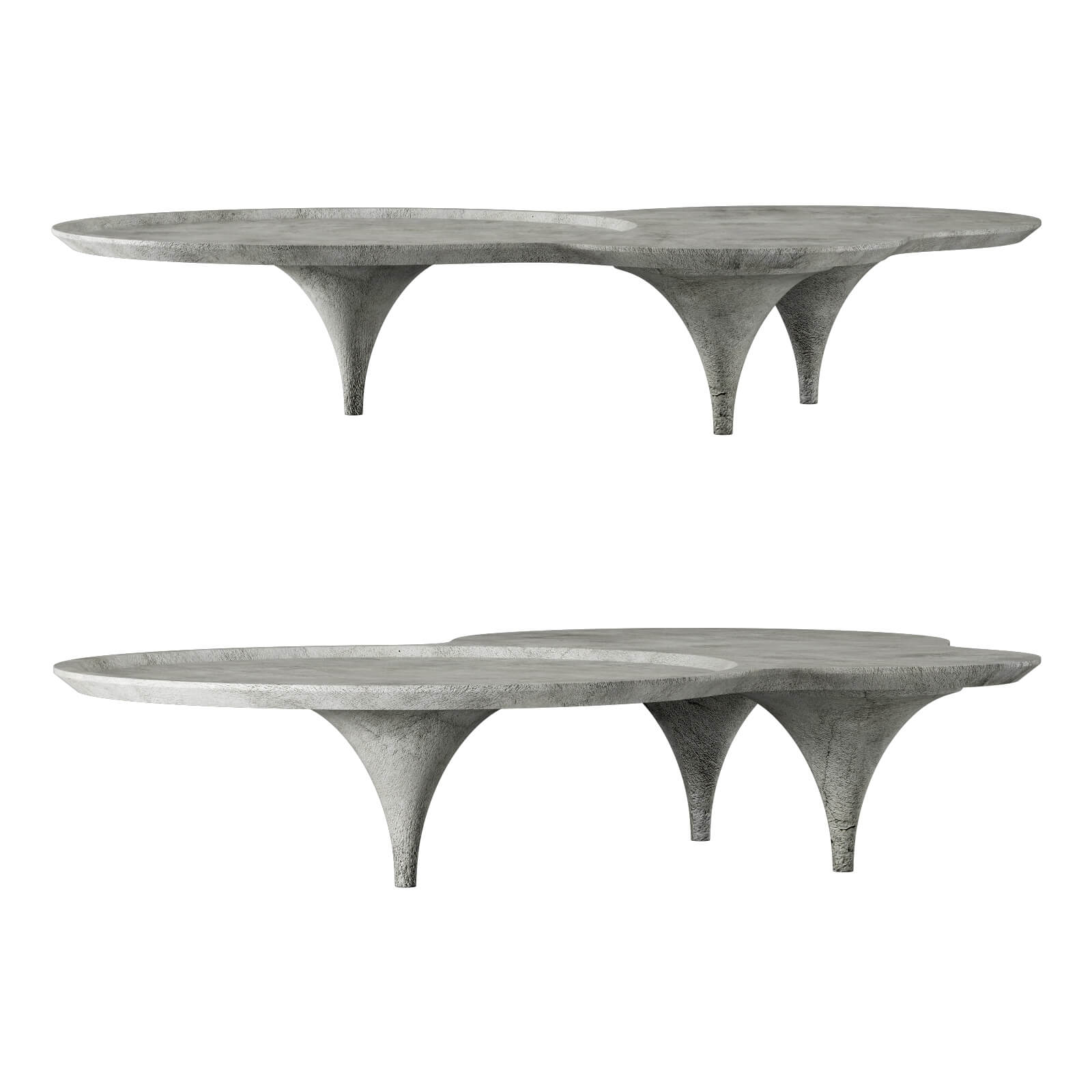 Roche Bobois Drop Cocktail Table - 3D Model by sta_84