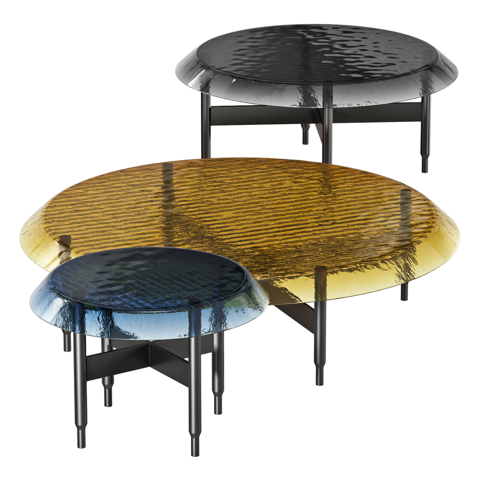 Roche Bobois Drummer Cocktail Table - 3D Model by sta_84
