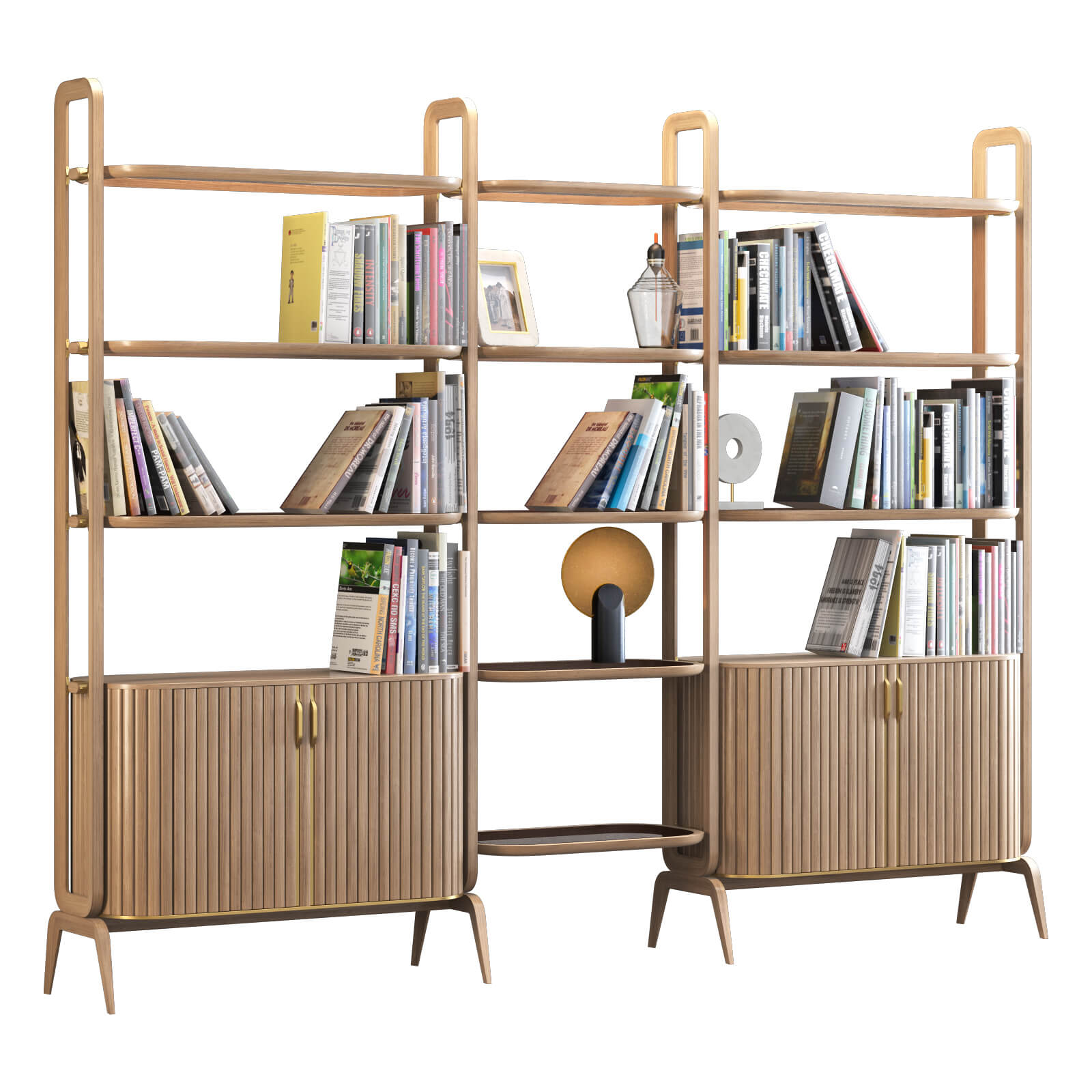 Roche Bobois Eden-Rock Bookcase 3D Model by sta_84