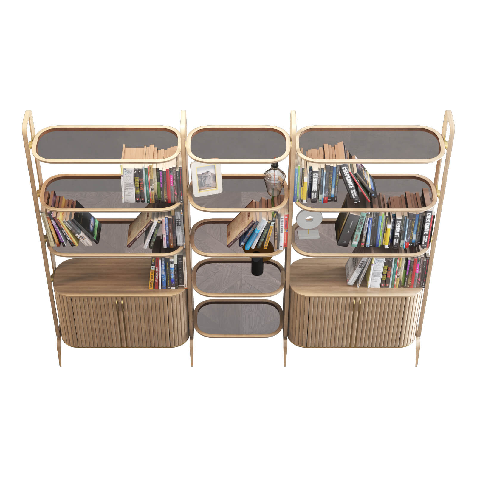 Roche Bobois Eden-Rock Bookcase 3D Model by sta_84