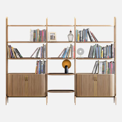 Roche Bobois Eden-Rock Bookcase 3D Model by sta_84