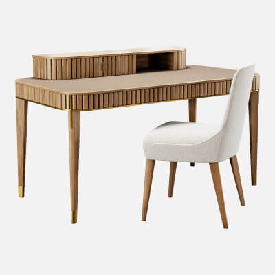 Roche Bobois Eden-Rock Desk 3D Model by sta_84