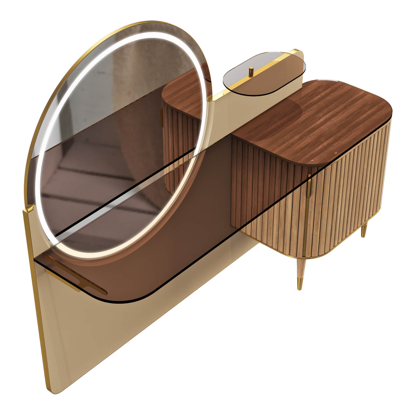 Roche Bobois Eden-Rock Dressing Table 3D Model by sta_84