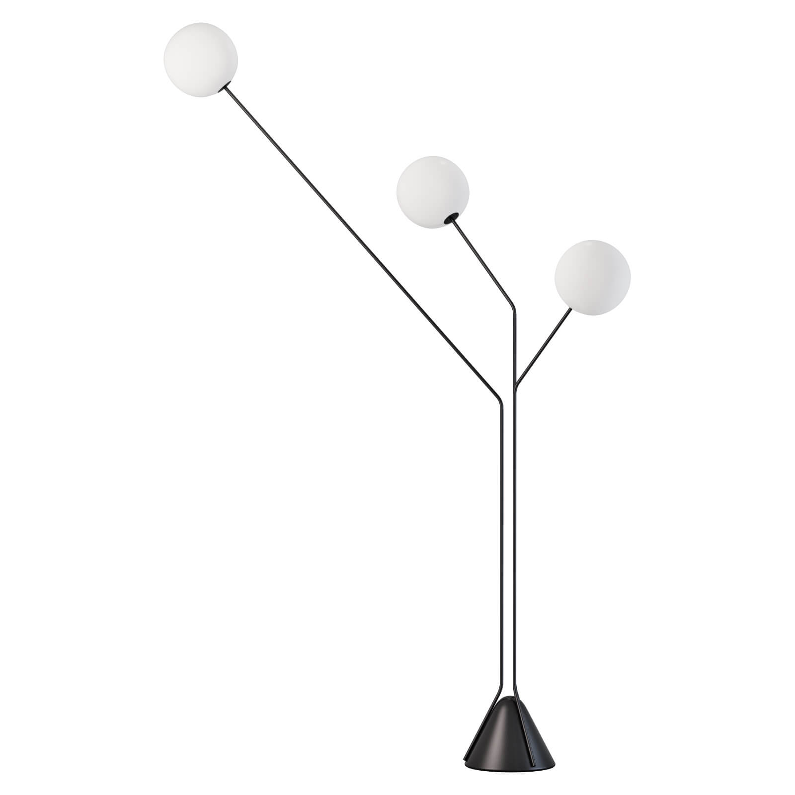 Roche Bobois Flora Floor Lamp - 3D Model by sta_84