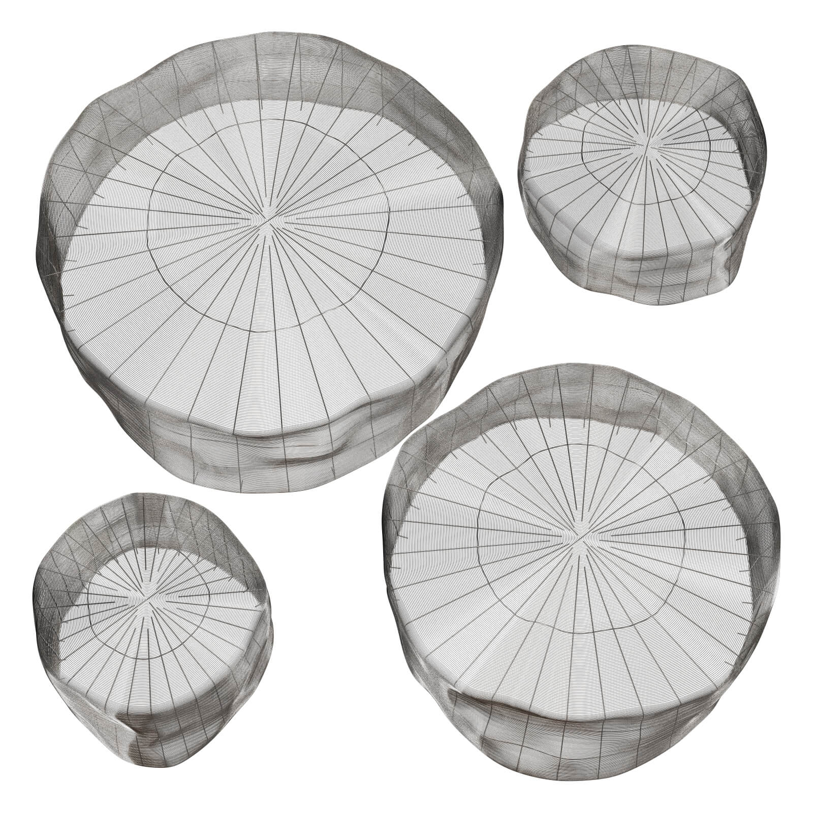 Roche Bobois Iron Tree Cocktail Table - 3D Model by sta_84