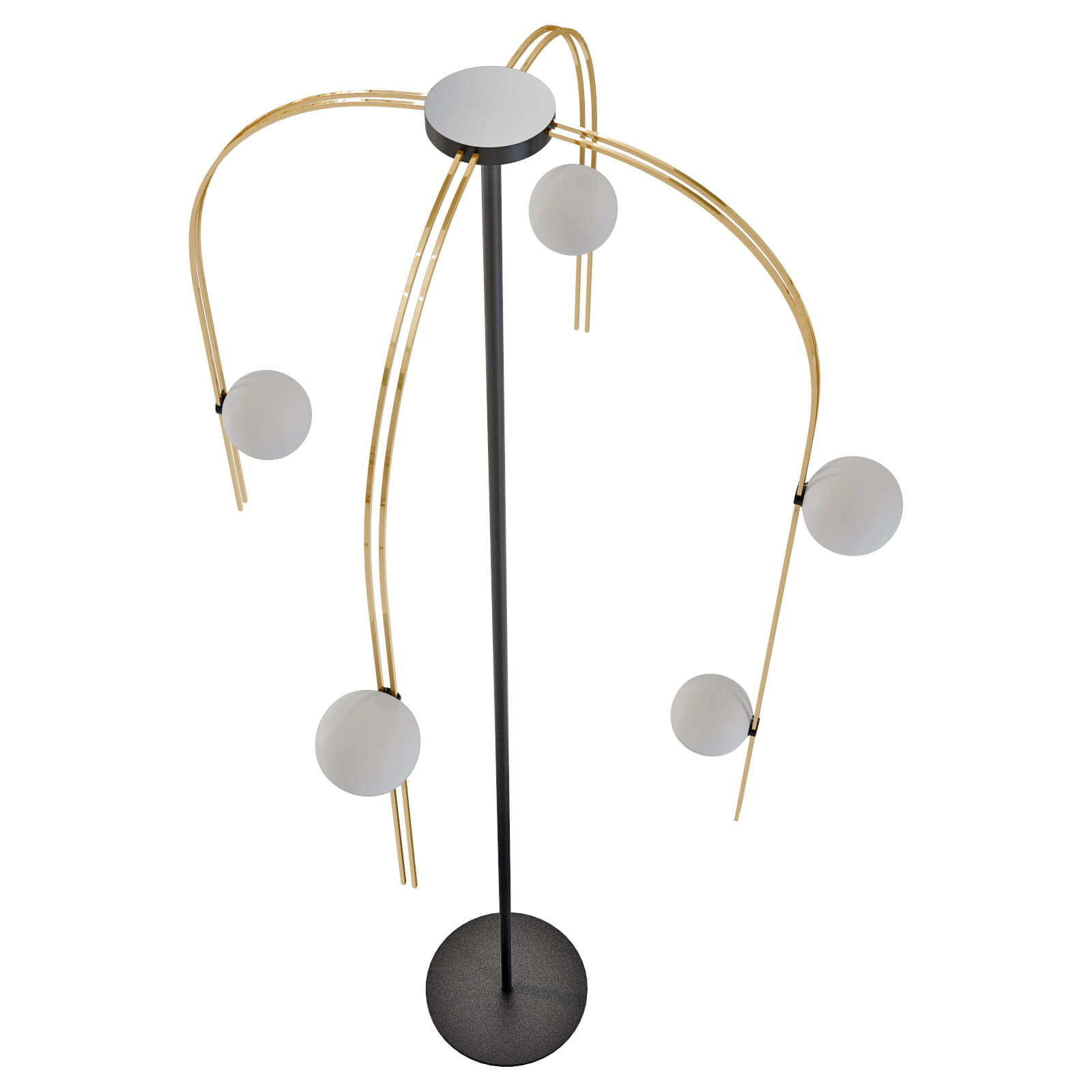 Roche Bobois Medusa Floor Lamp - 3D Model by sta_84