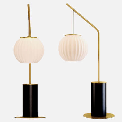 Roche Bobois Mei Table Lamp - 3D Model by sta_84