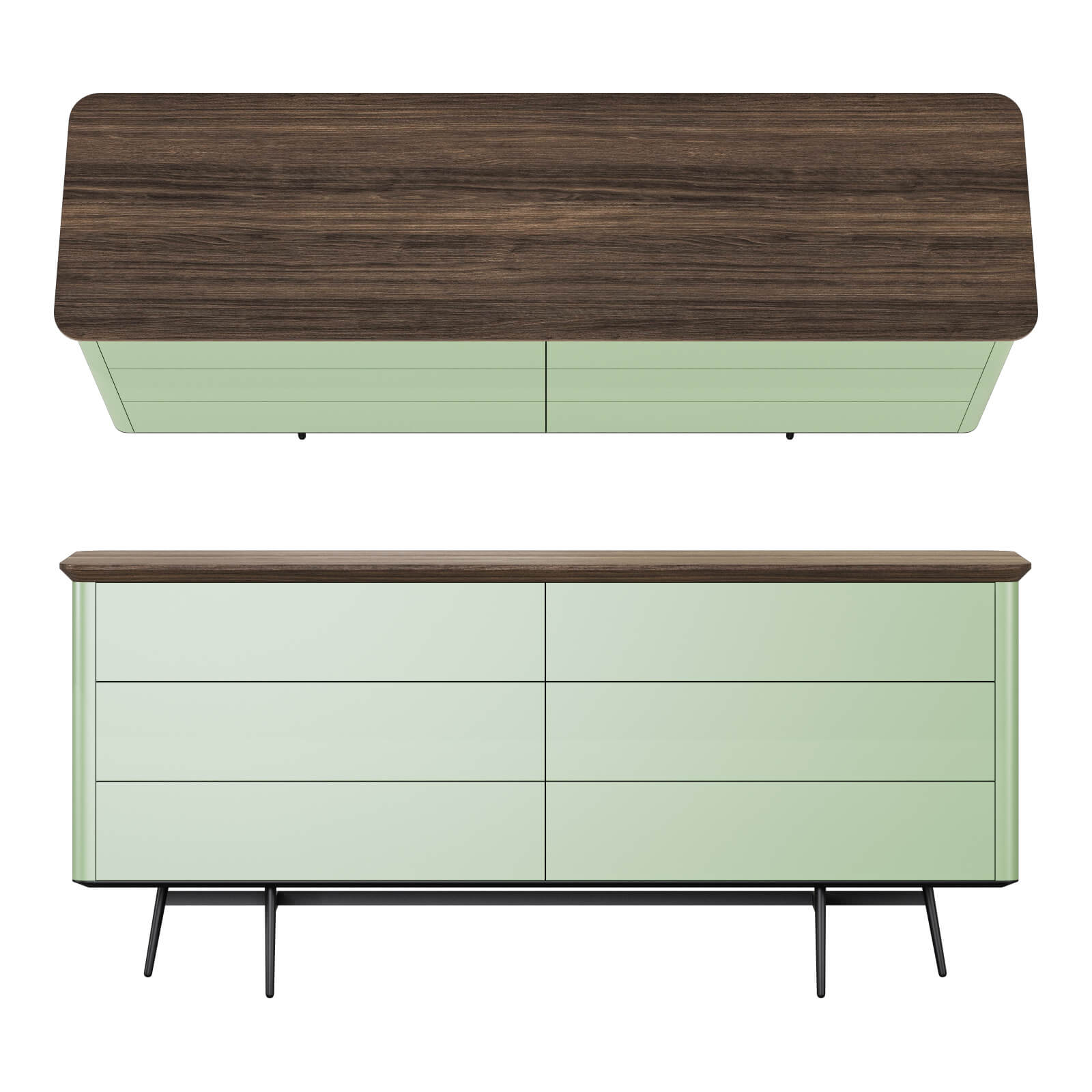 Roche Bobois Octet Dresser - 3D Model by sta_84
