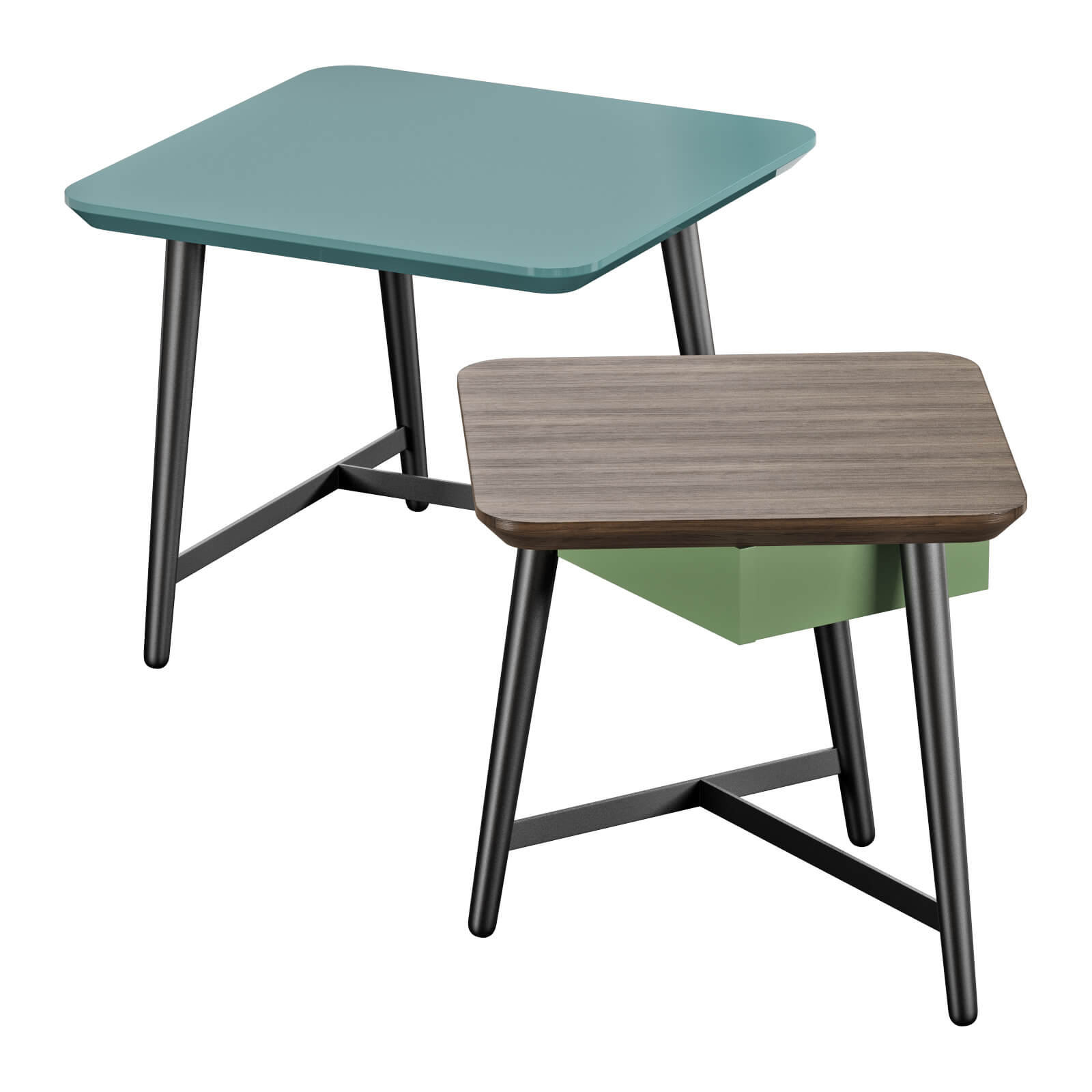 Roche Bobois Octet End Table - 3D Model by sta_84