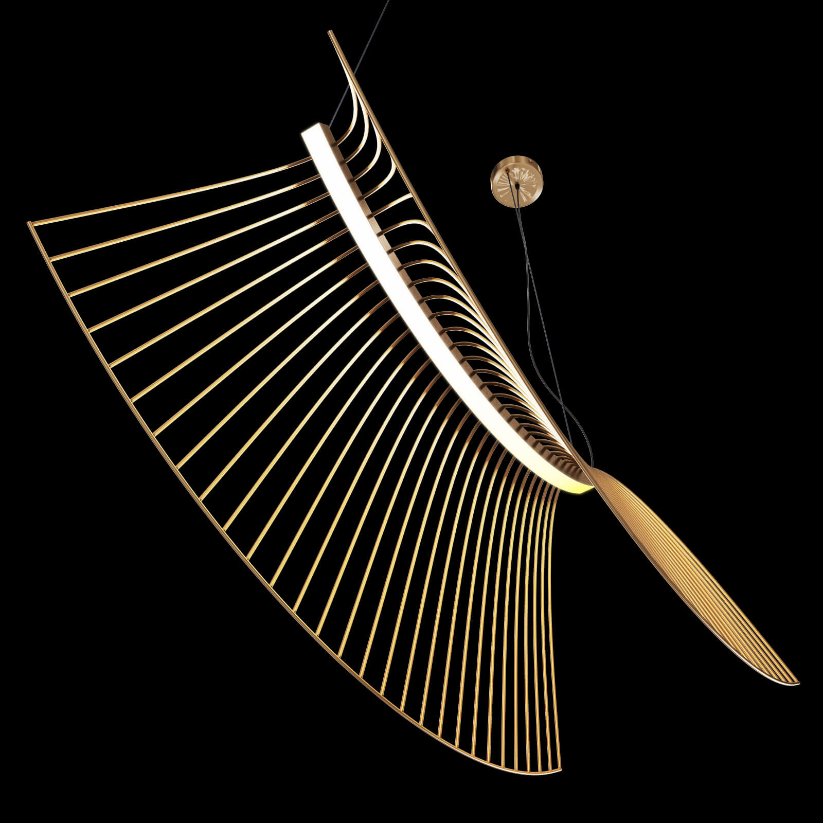 Roche Bobois Parabola Suspension - 3D Model by sta_84