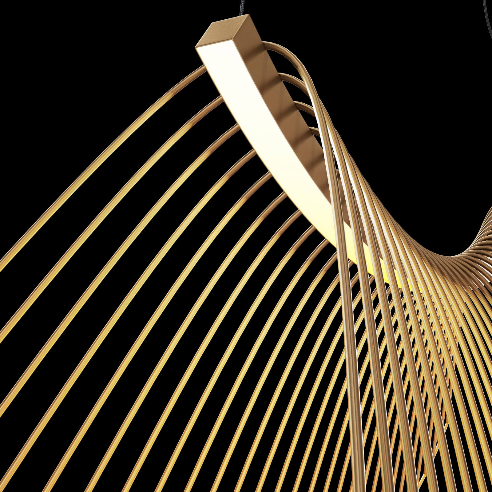 Roche Bobois Parabola Suspension - 3D Model by sta_84