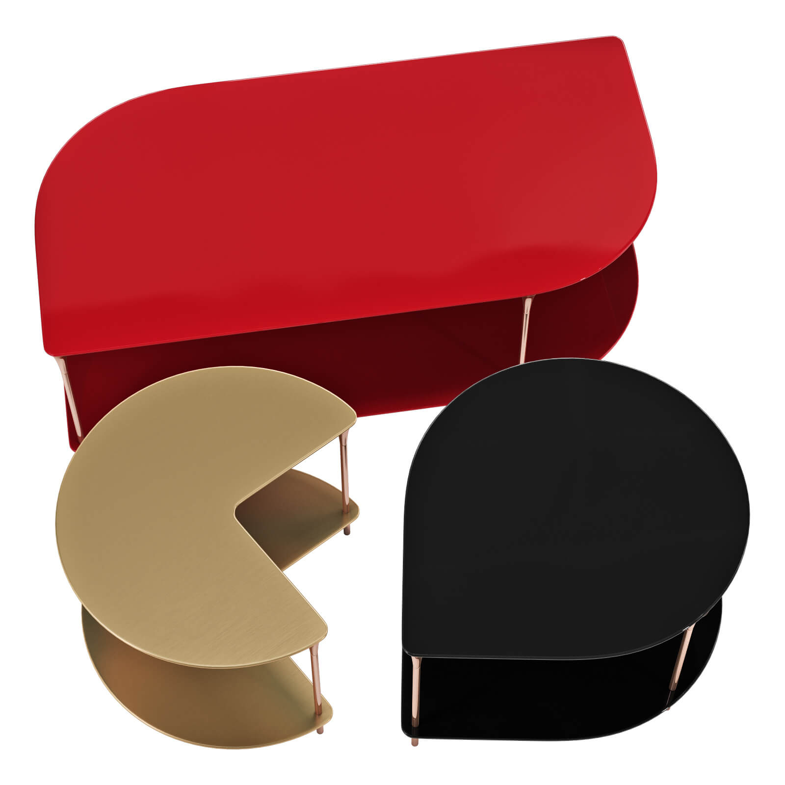 Roche Bobois Small XL Cocktail Table - 3D Model by sta_84