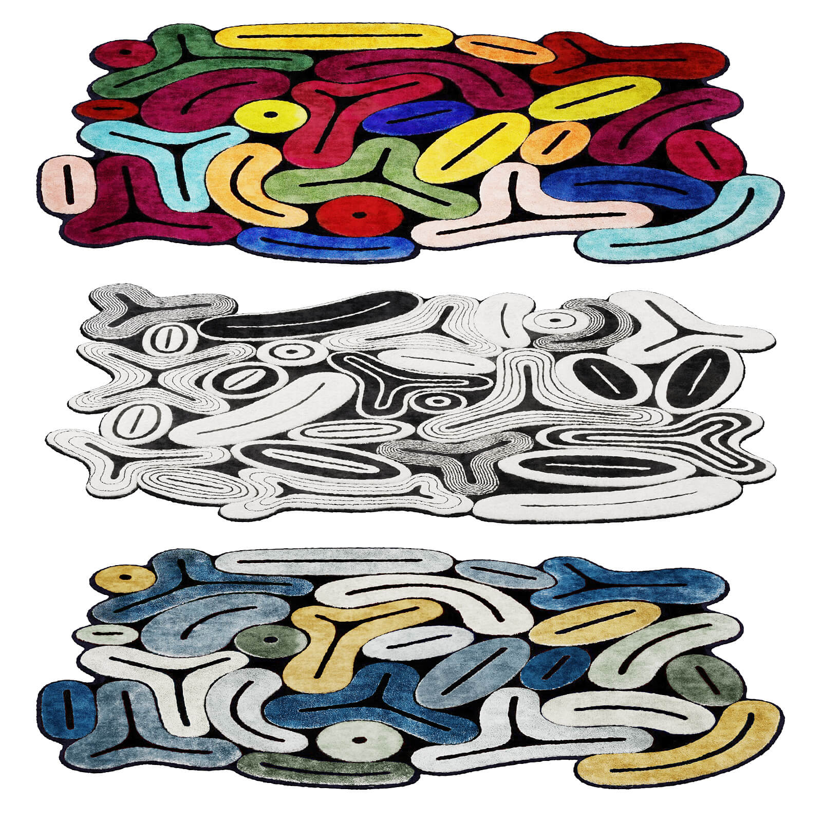 Roche Bobois Tutti Frutti Rug - 3D Model by sta_84