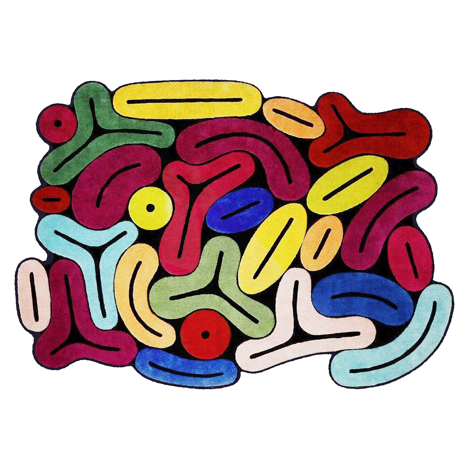 Roche Bobois Tutti Frutti Rug - 3D Model by sta_84