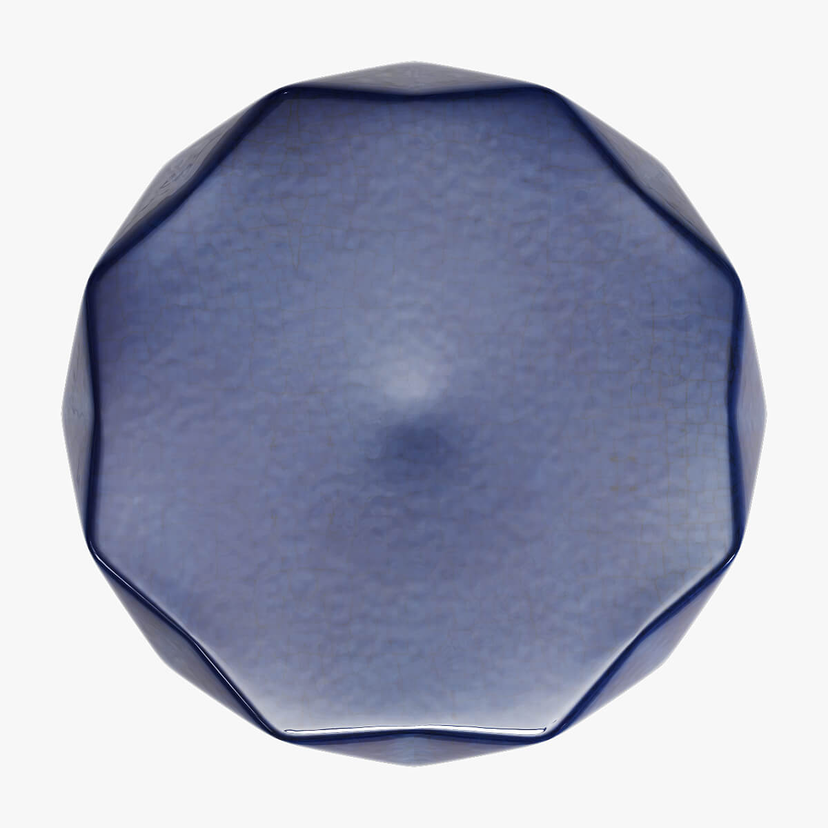 Rouge Decor Facet Blue Stool - 3D Model by sta_84