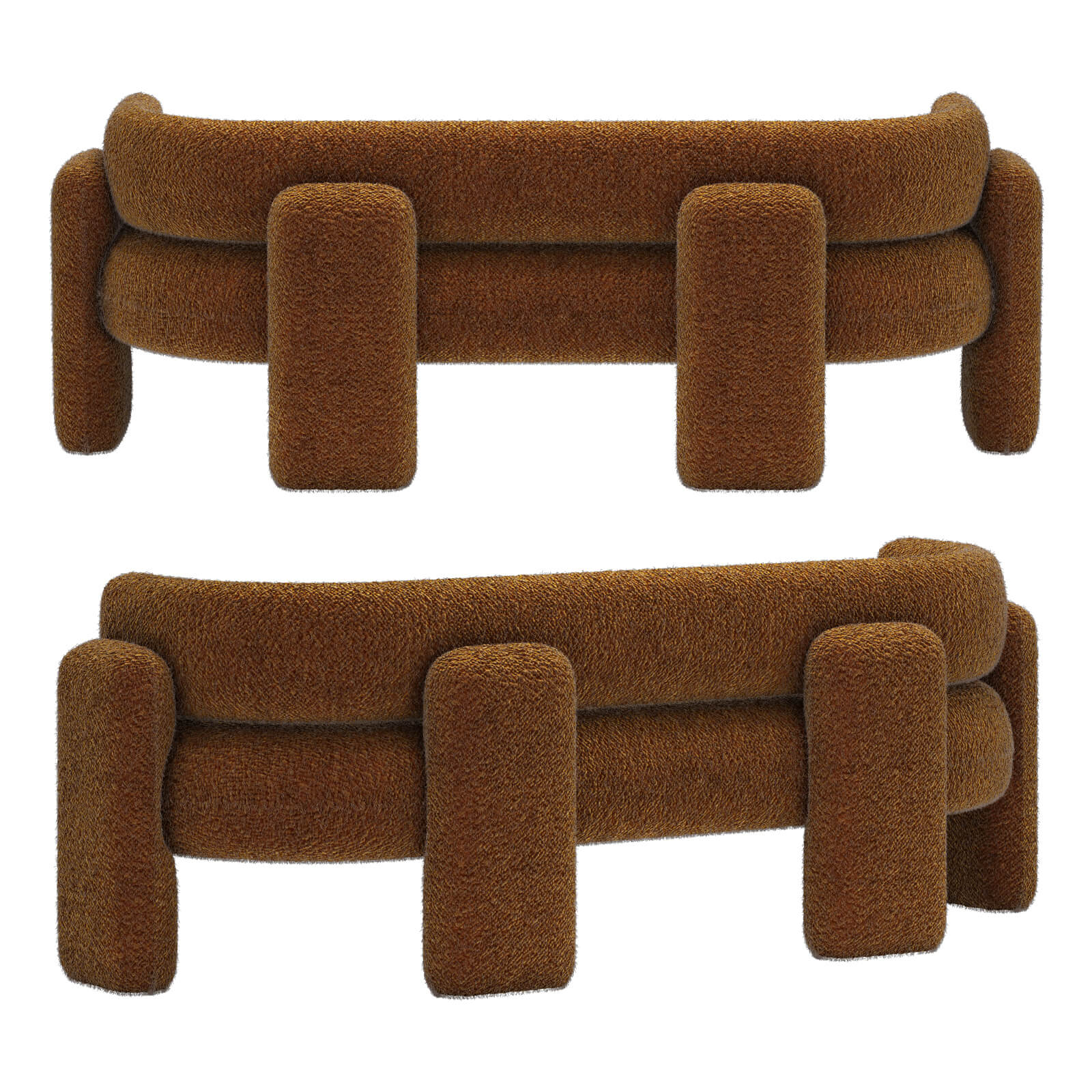 Royal Stranger Embrace Sofa - 3D Model by sta_84