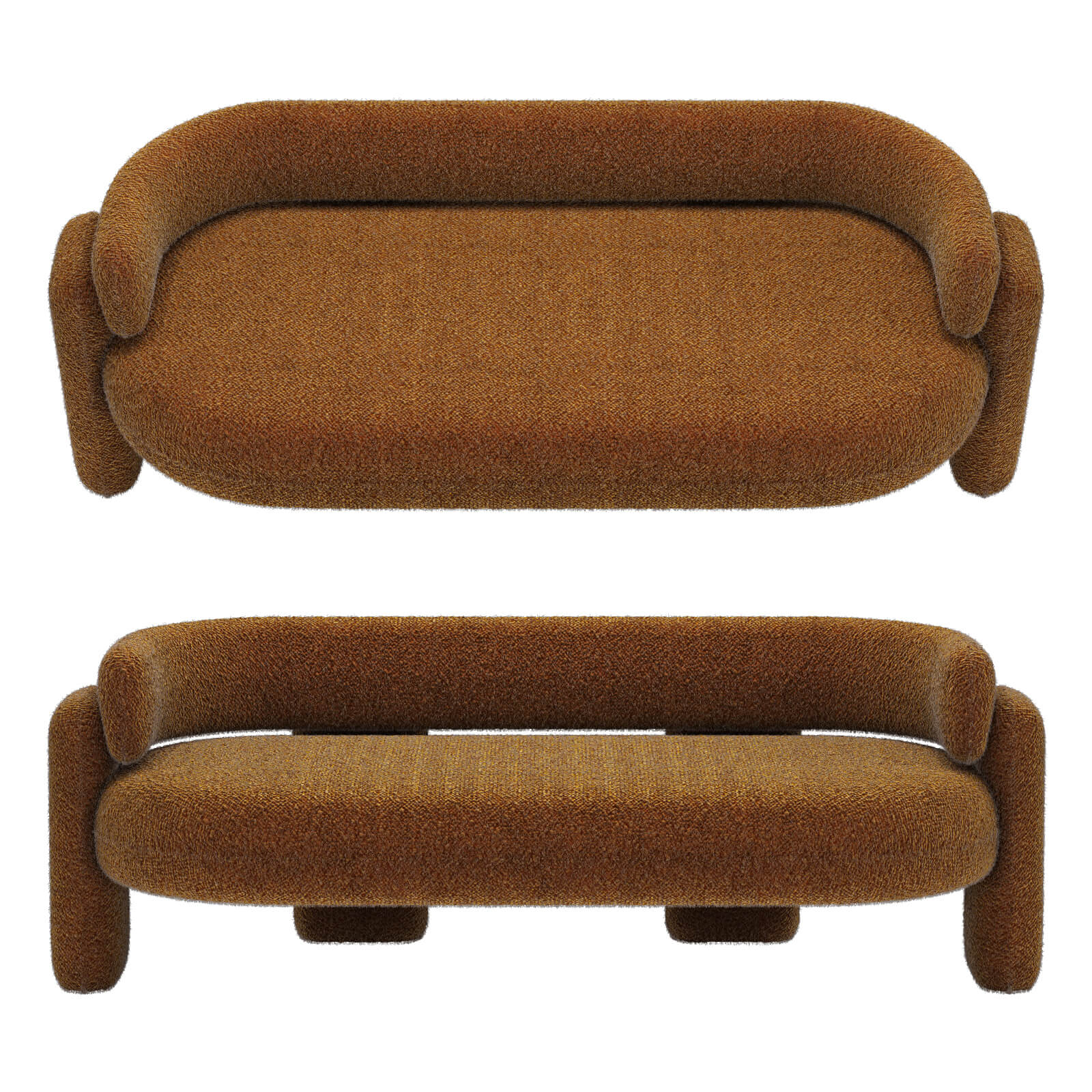 Royal Stranger Embrace Sofa - 3D Model by sta_84