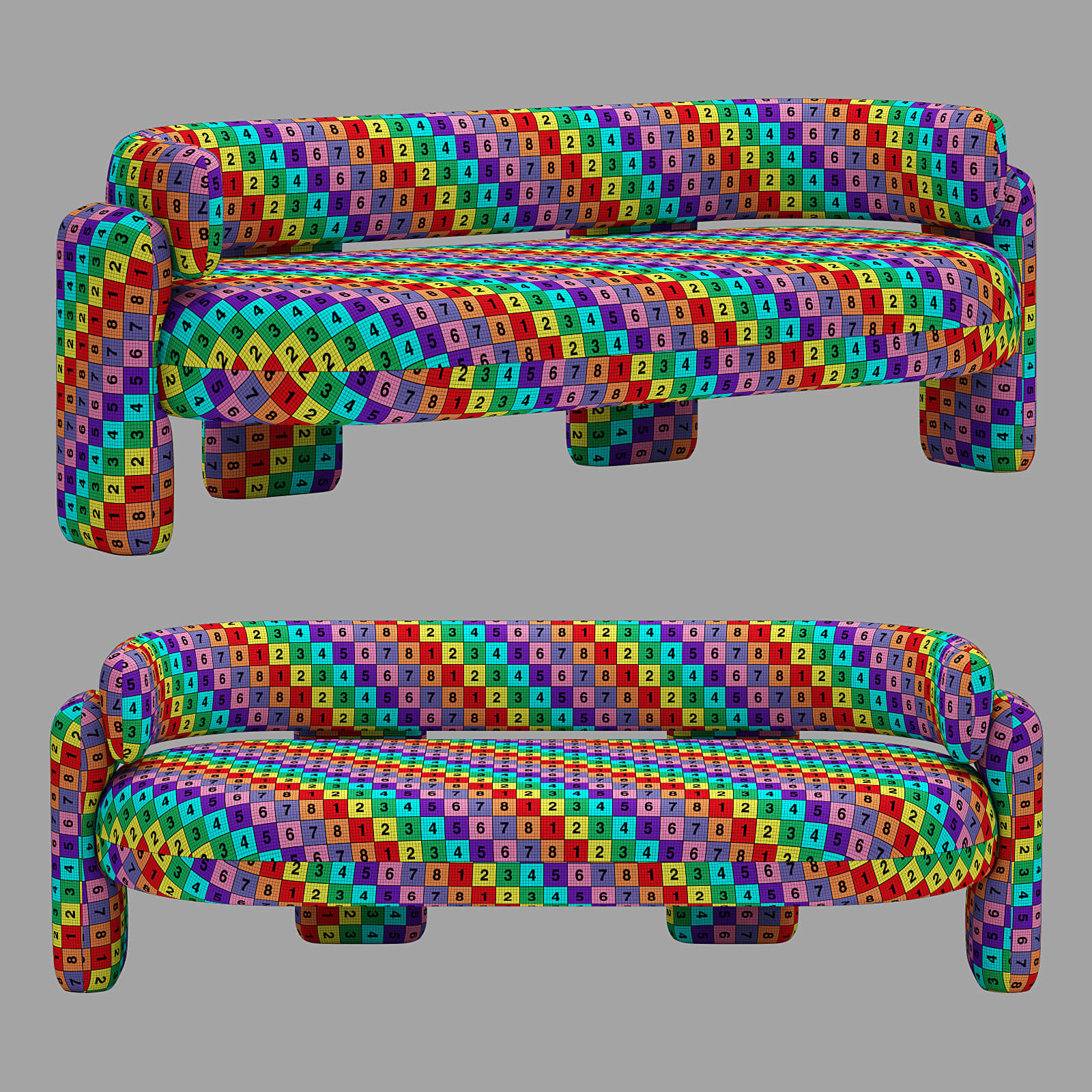 Royal Stranger Embrace Sofa - 3D Model by sta_84