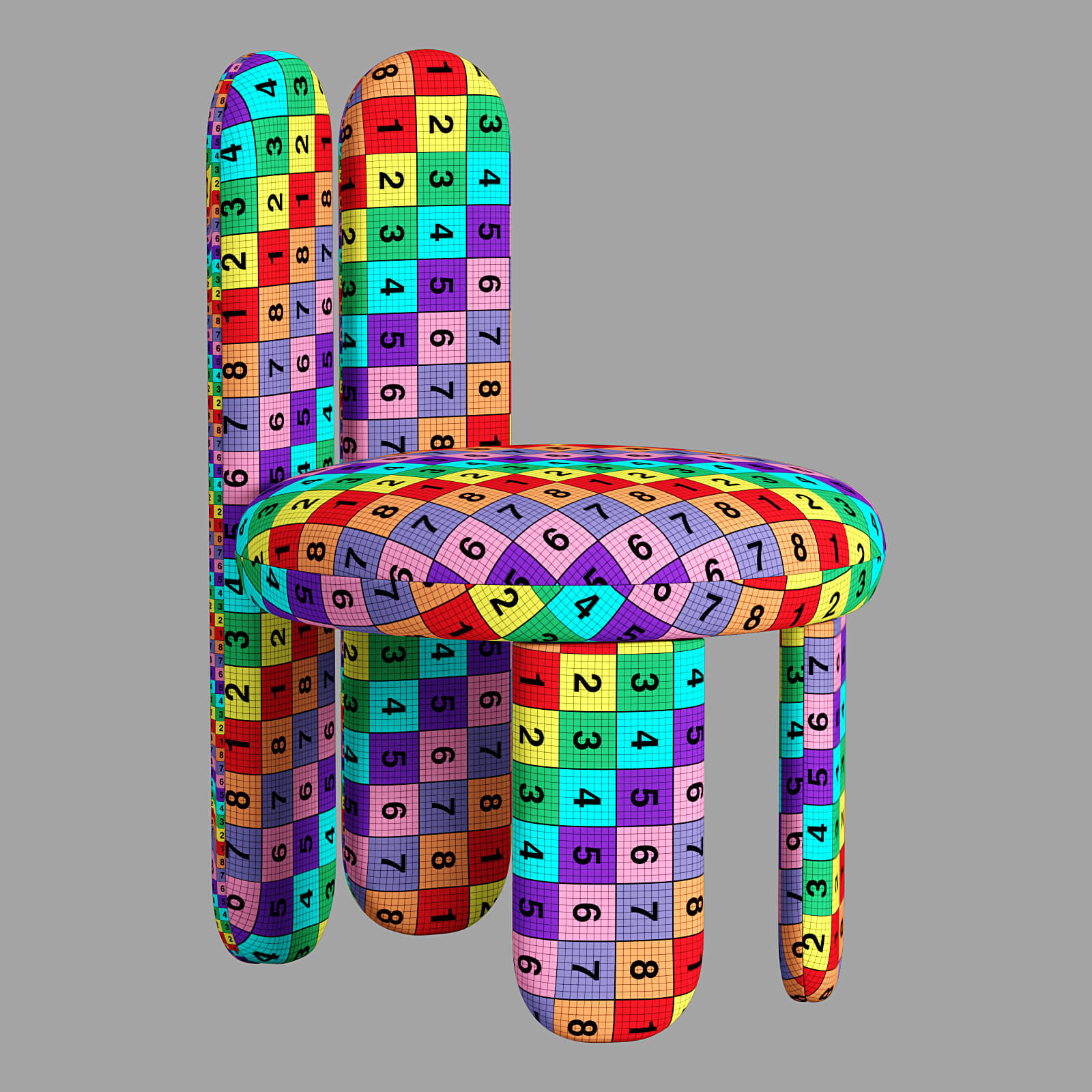 Royal Stranger Glazy Chair - 3D Model by sta_84
