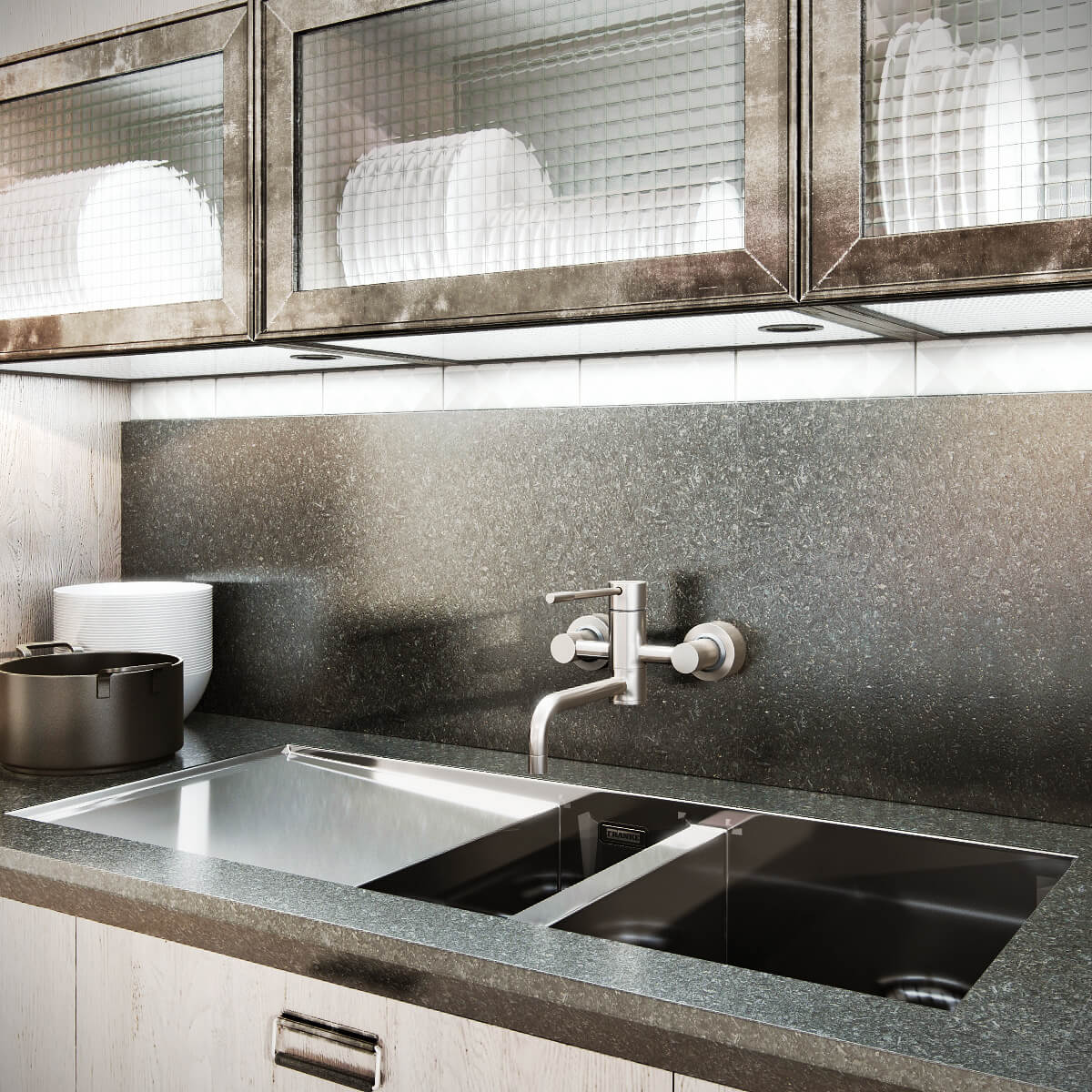 Scavolini Diesel Social Kitchen Type 002 - 3D Model by sta_84