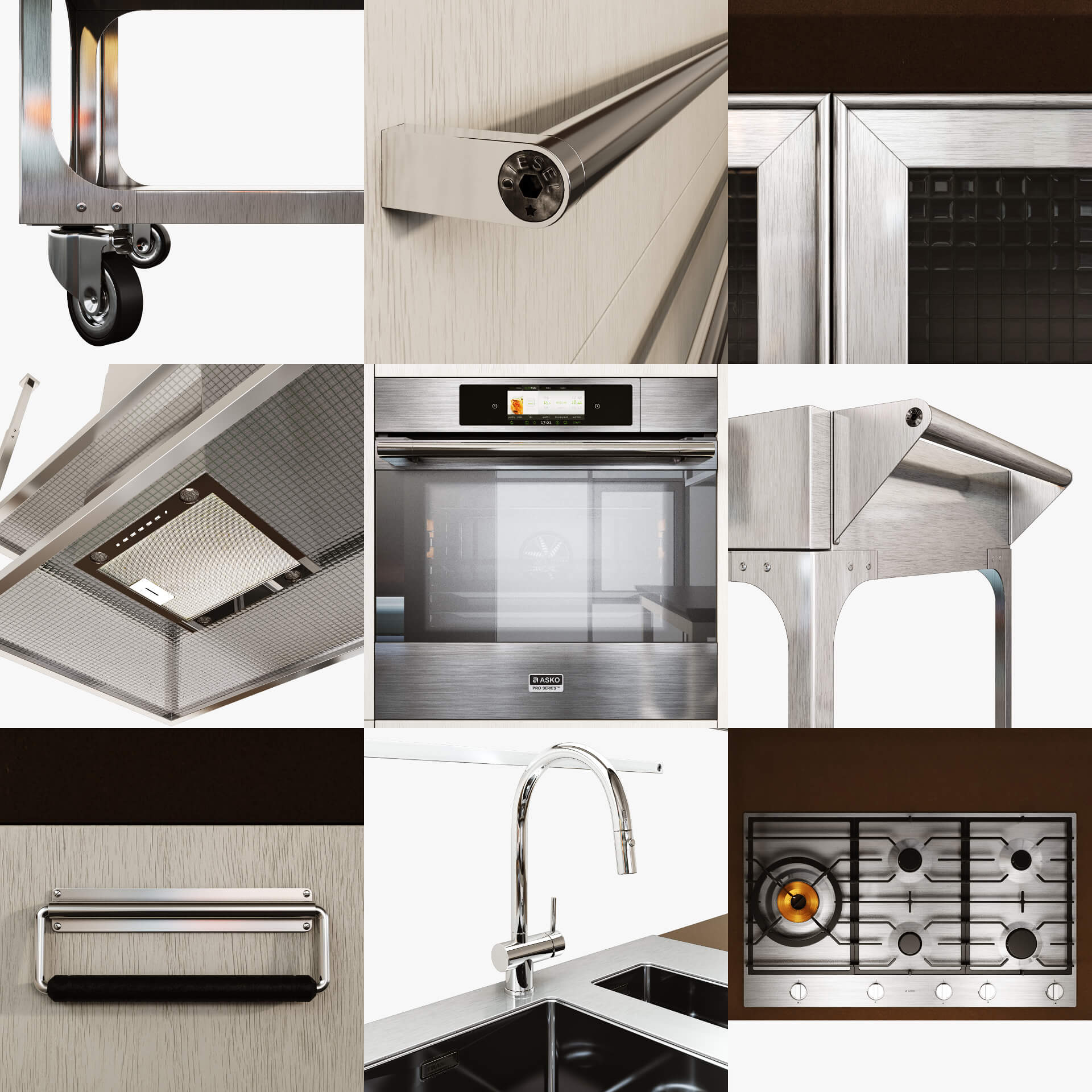 Scavolini Diesel Social Kitchen Type 003 - 3D Model by sta_84