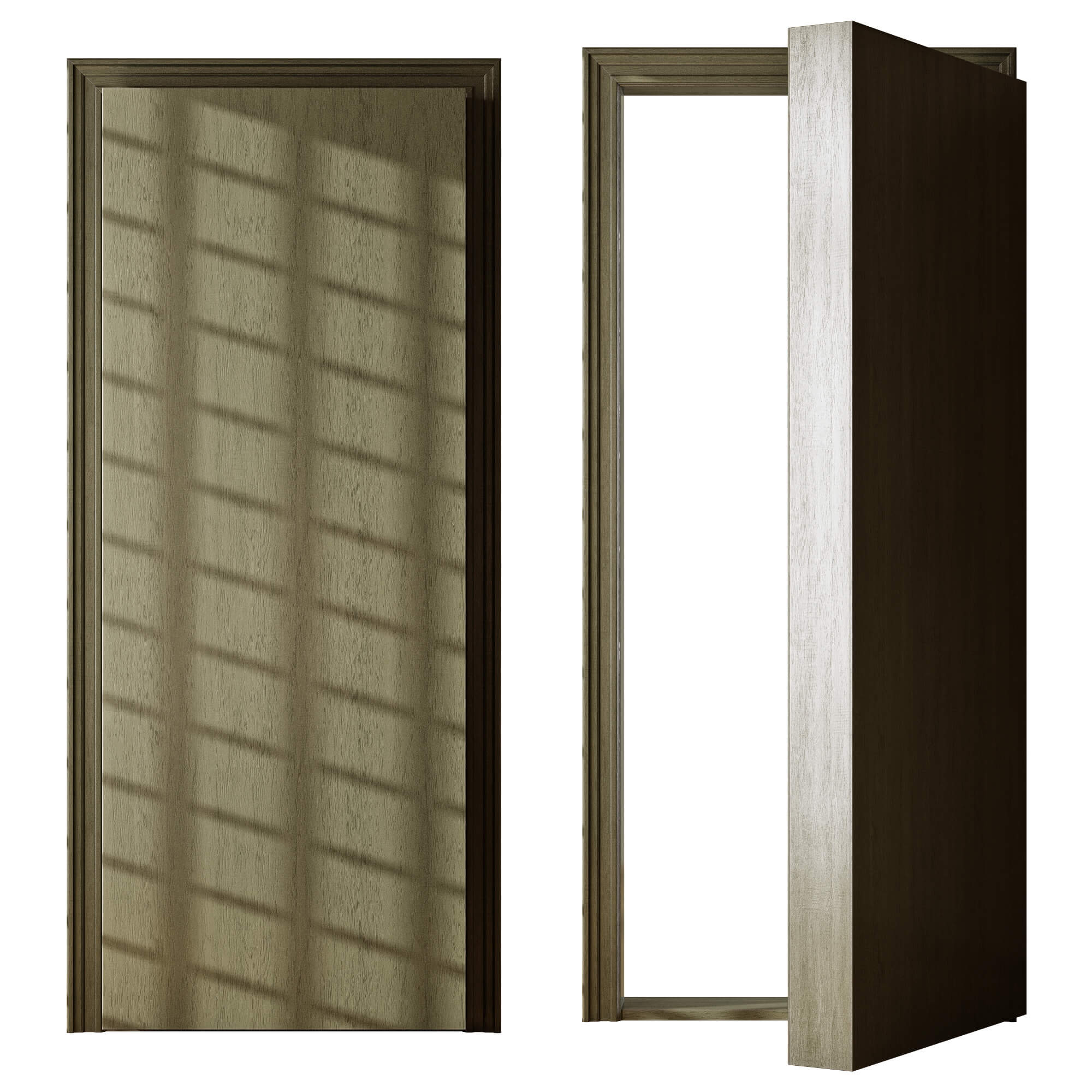 Secret Door 001 - 3D Model by sta_84
