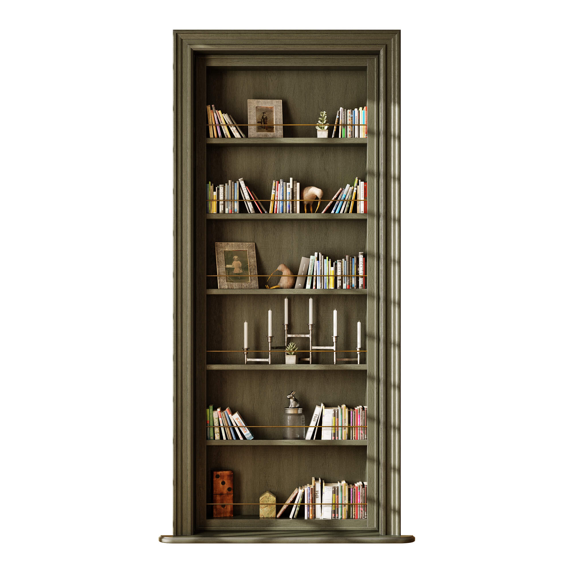Secret Door 001 - 3D Model by sta_84