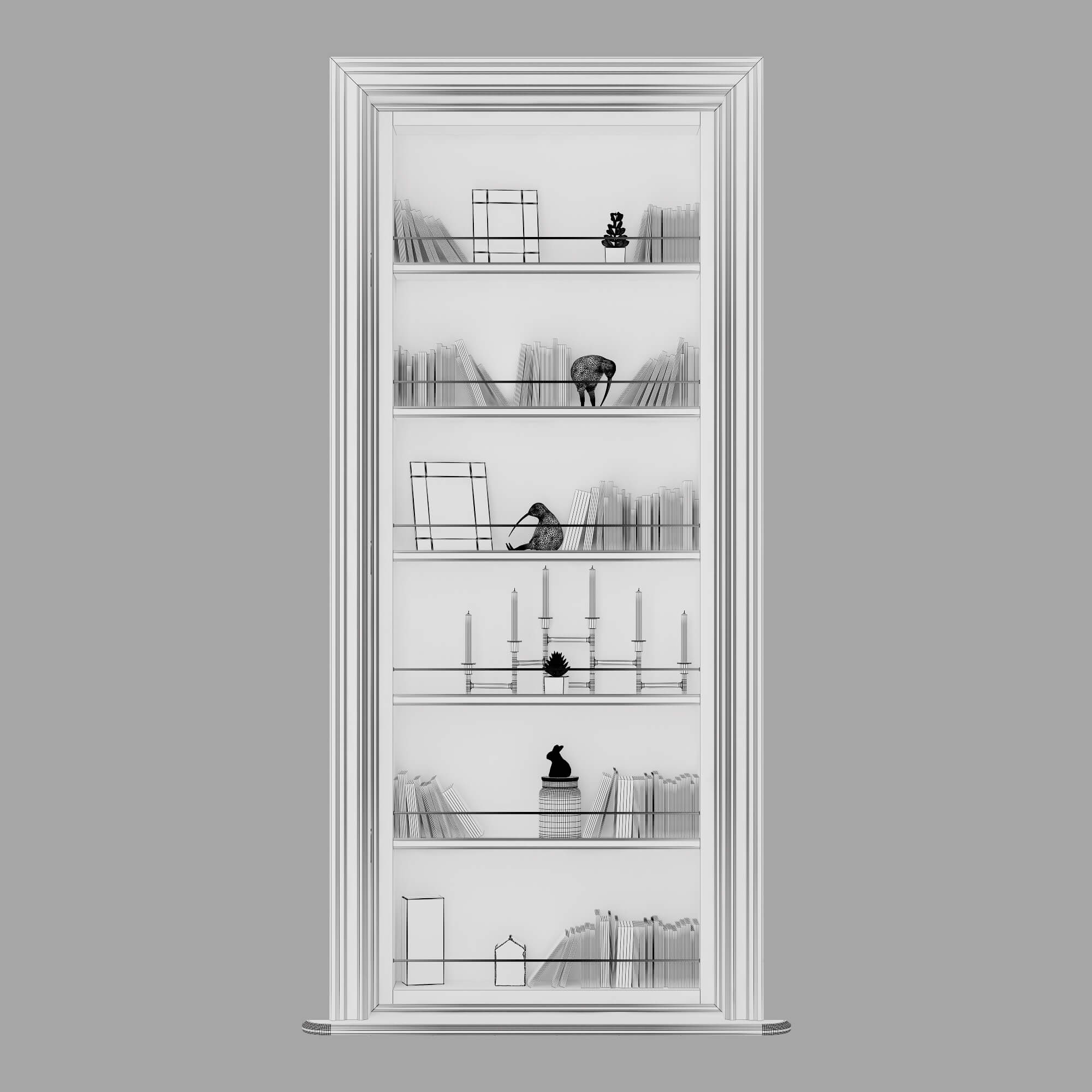 Secret Door 001 - 3D Model by sta_84