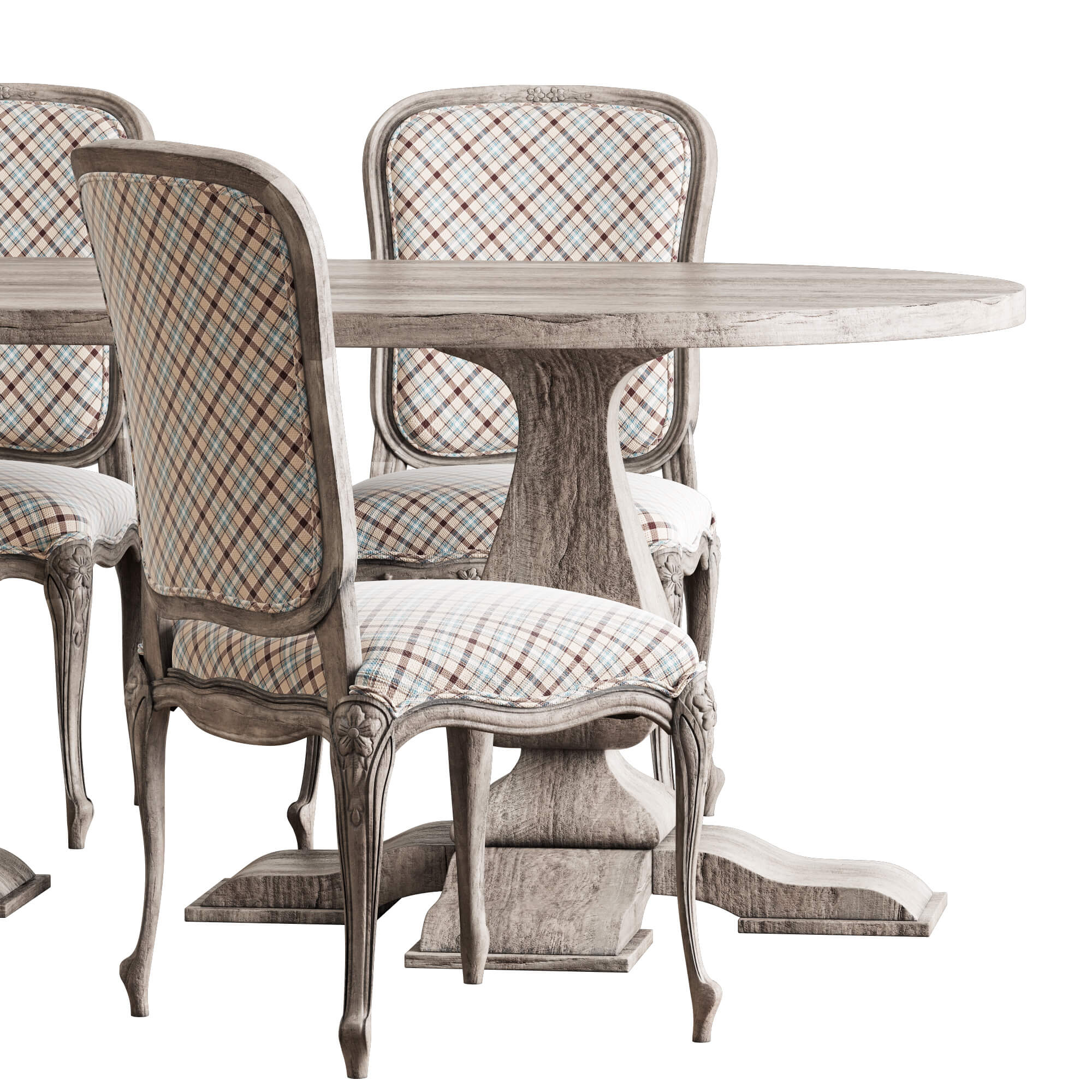 Skandinave Dindo Dining Set - 3D Model by sta_84