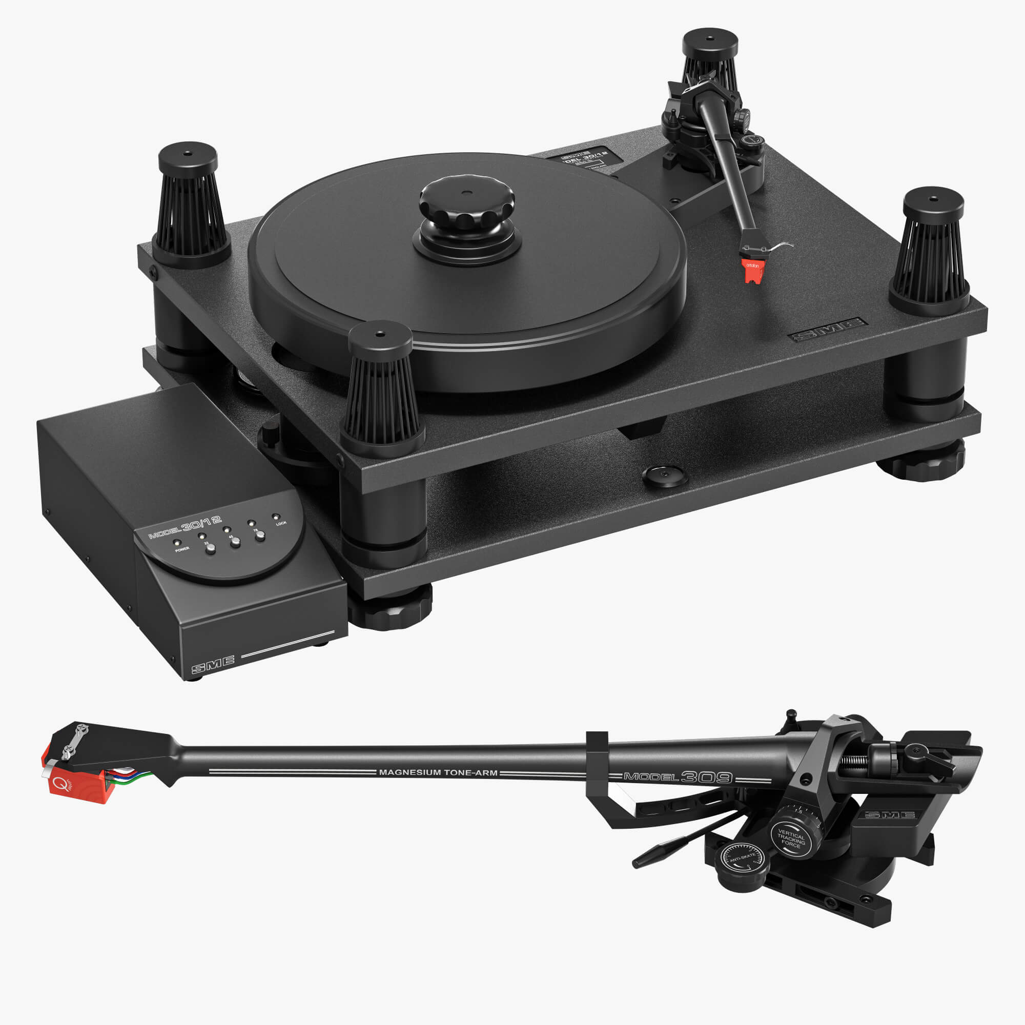 Sme 30-12 Turntable 3D Model by sta_84