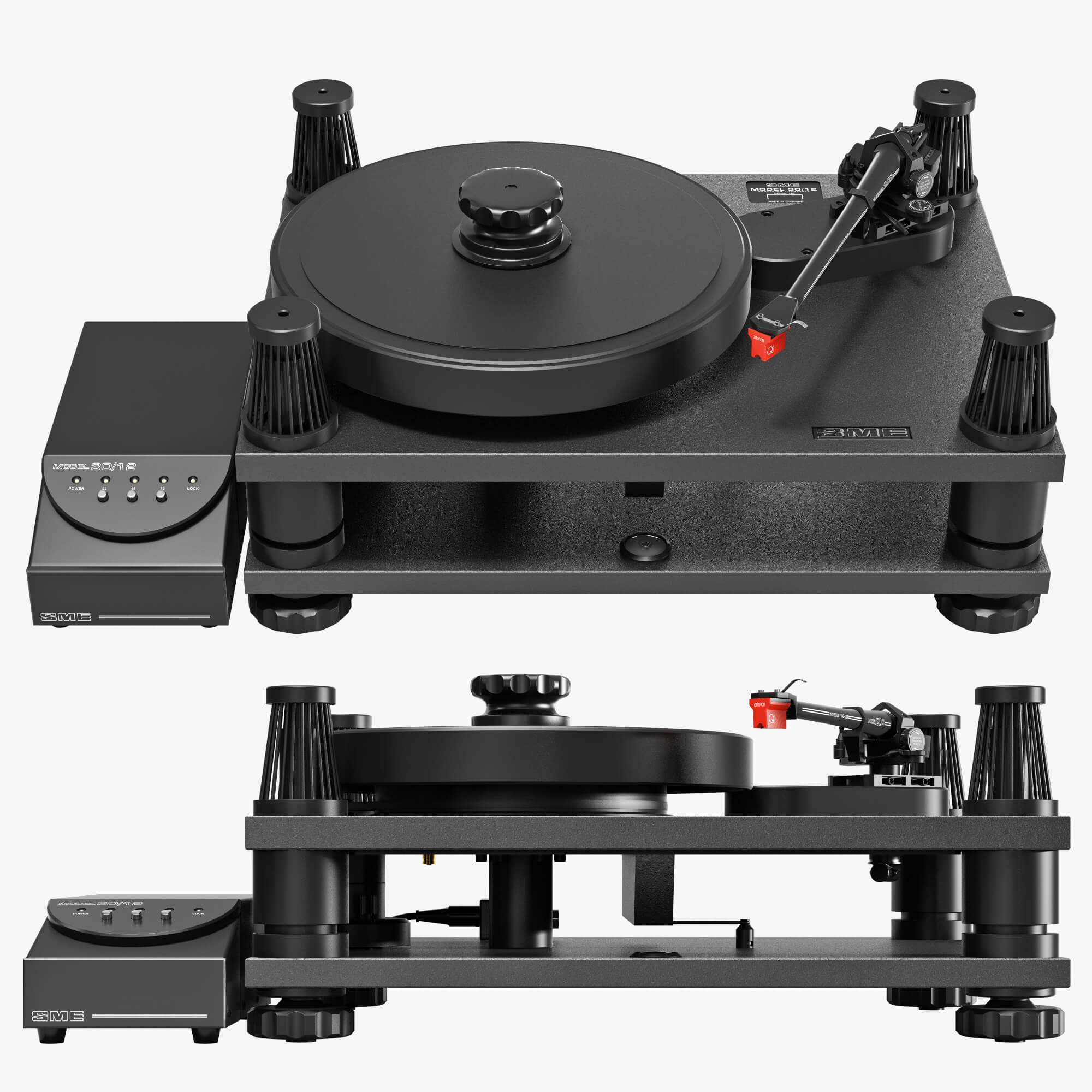 Sme 30-12 Turntable 3D Model by sta_84