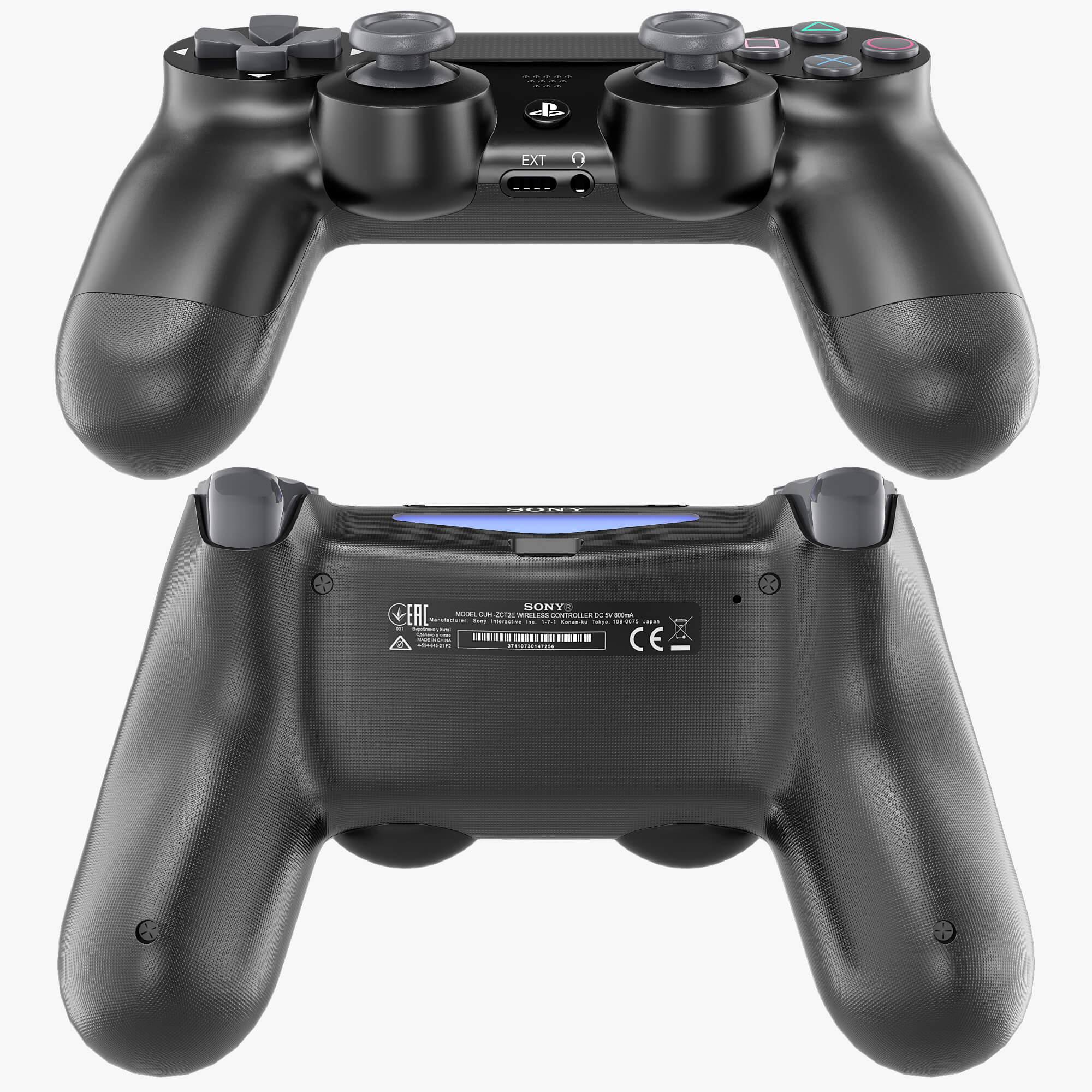 Sony Playstation 4 Pro Set - 3D Model by sta_84